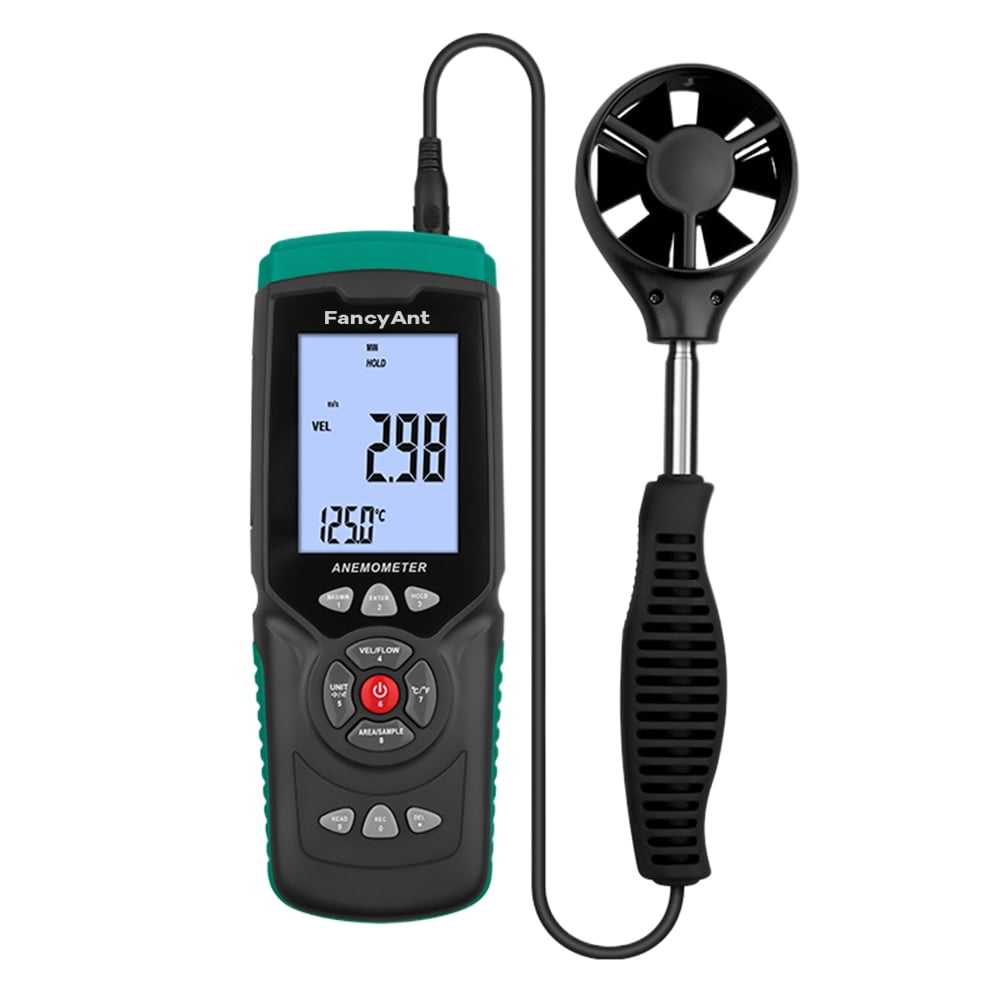 FancyAnt Anemometers, Handheld digital anemometer - portable anemometer ...