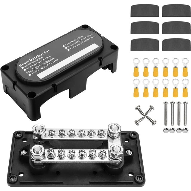 FancyWhoop Bus Bar Box Heavy Duty Module Design 200A Car Distributor ...