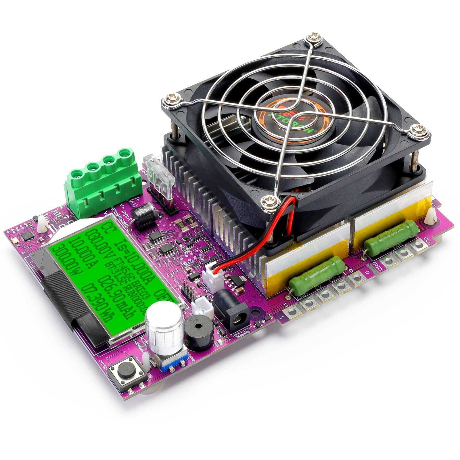 FancyWhoop Electronic Load Adjustable Constant 150W USB Resistor Load ...