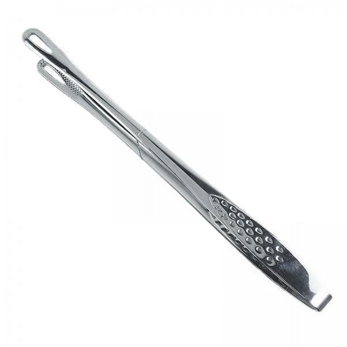 Fancyes 2xFood BBQ Tongs Tweezer Stainless Steel Buffet Tongs Serving ...