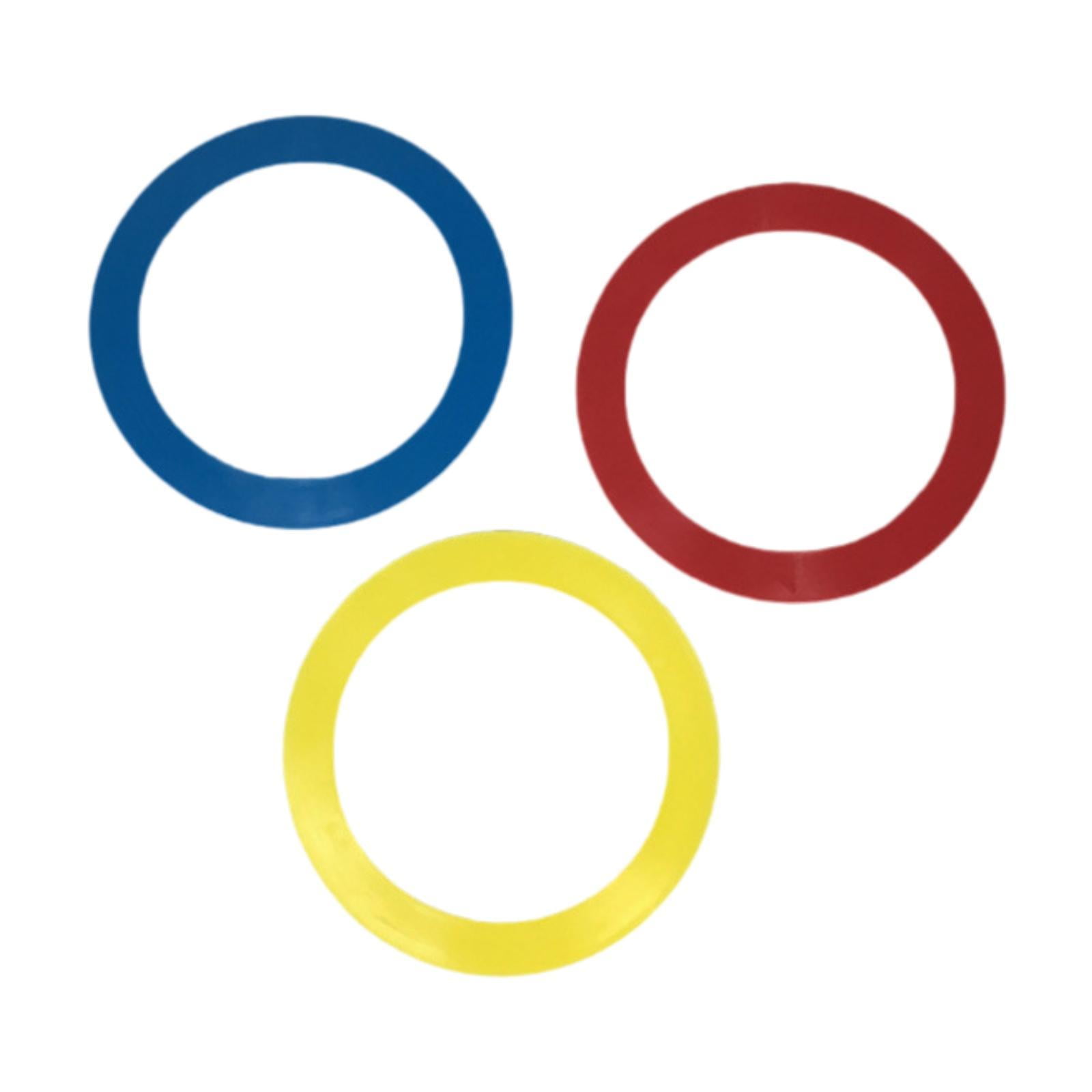 Fancyes 3Pcs Juggling Rings Throwing Rings,Acrobatic Show Rings,Hand ...