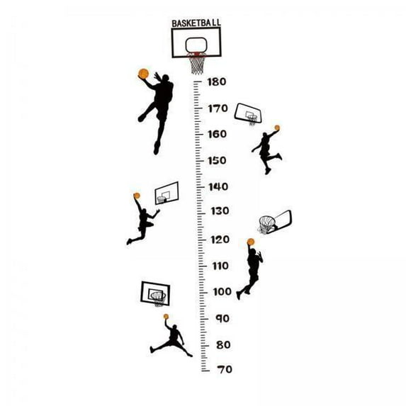 Fancyes 4xGrowth Height Chart Wall Sticker Wall Sticker for Play Room ...