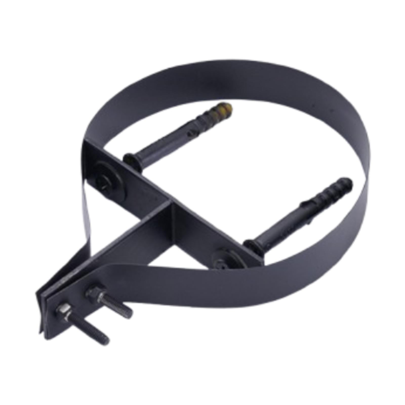 Fancyes 6 inch Chimney Pipe Bracket Pipe Clamp Sturdy Metal Household ...