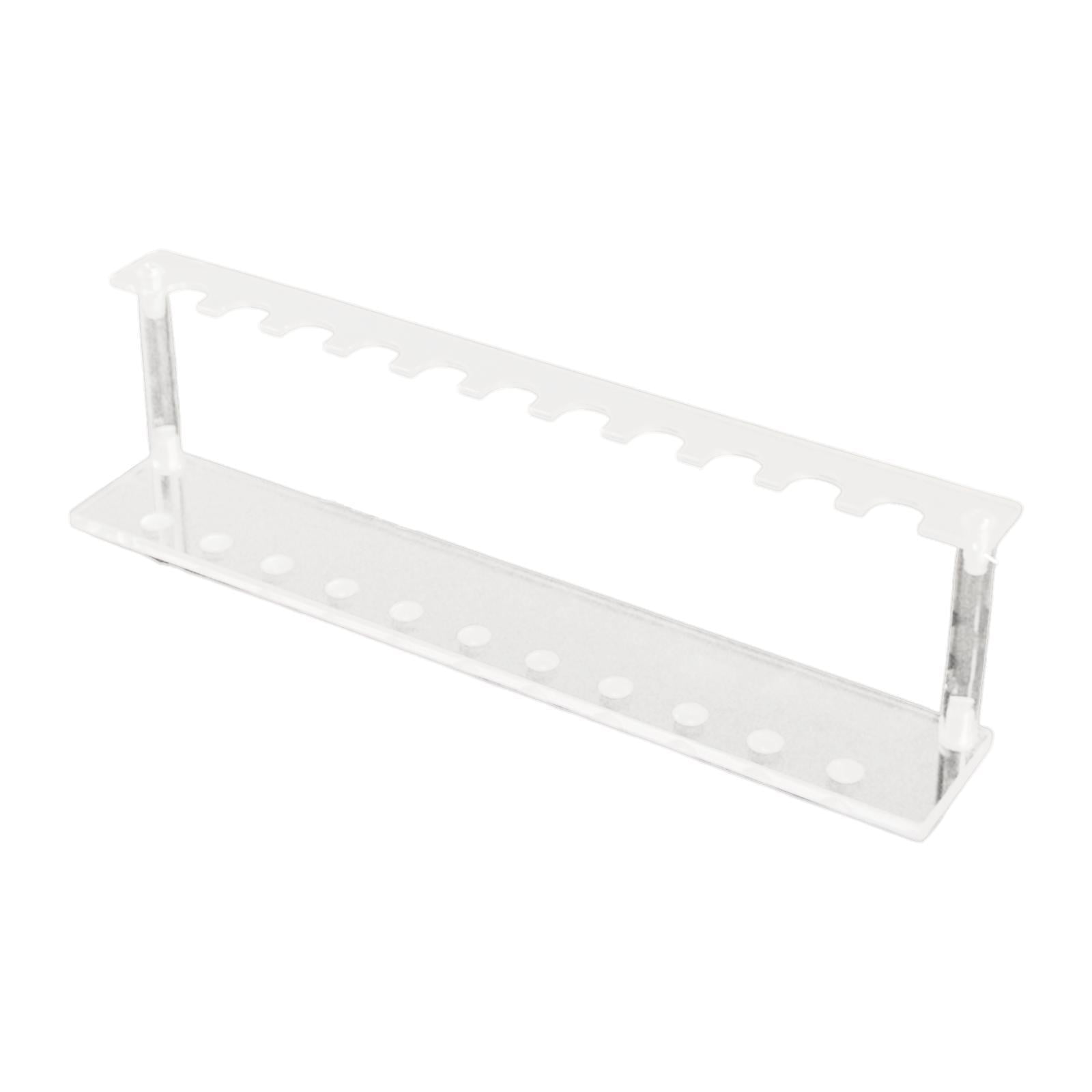Fancyes Acrylic Pen Display Stand Cosmetic Rack Clear Eyeliner Display ...