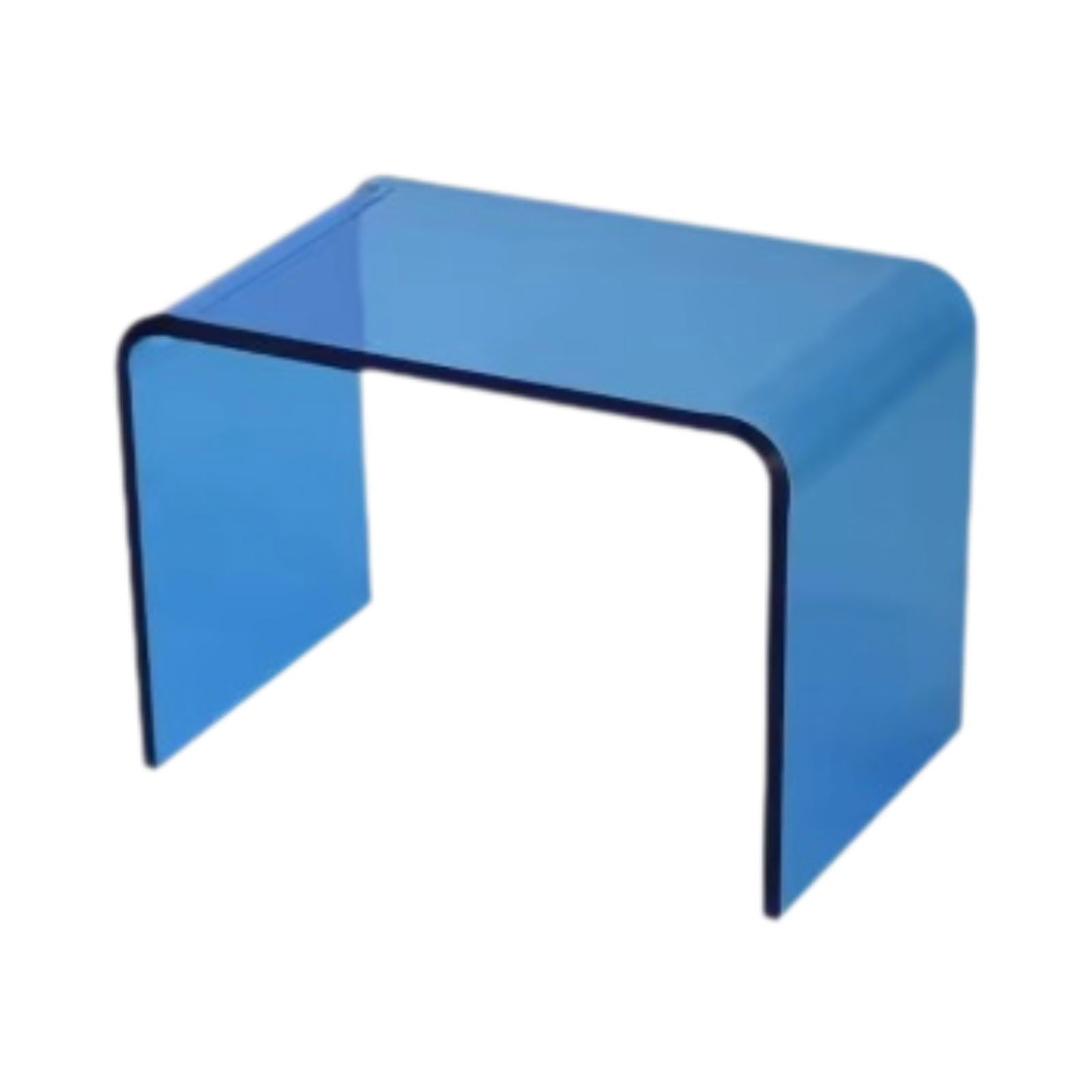 Fancyes Acrylic Step Stool Small Stool Portable Household Antiskid Foot ...