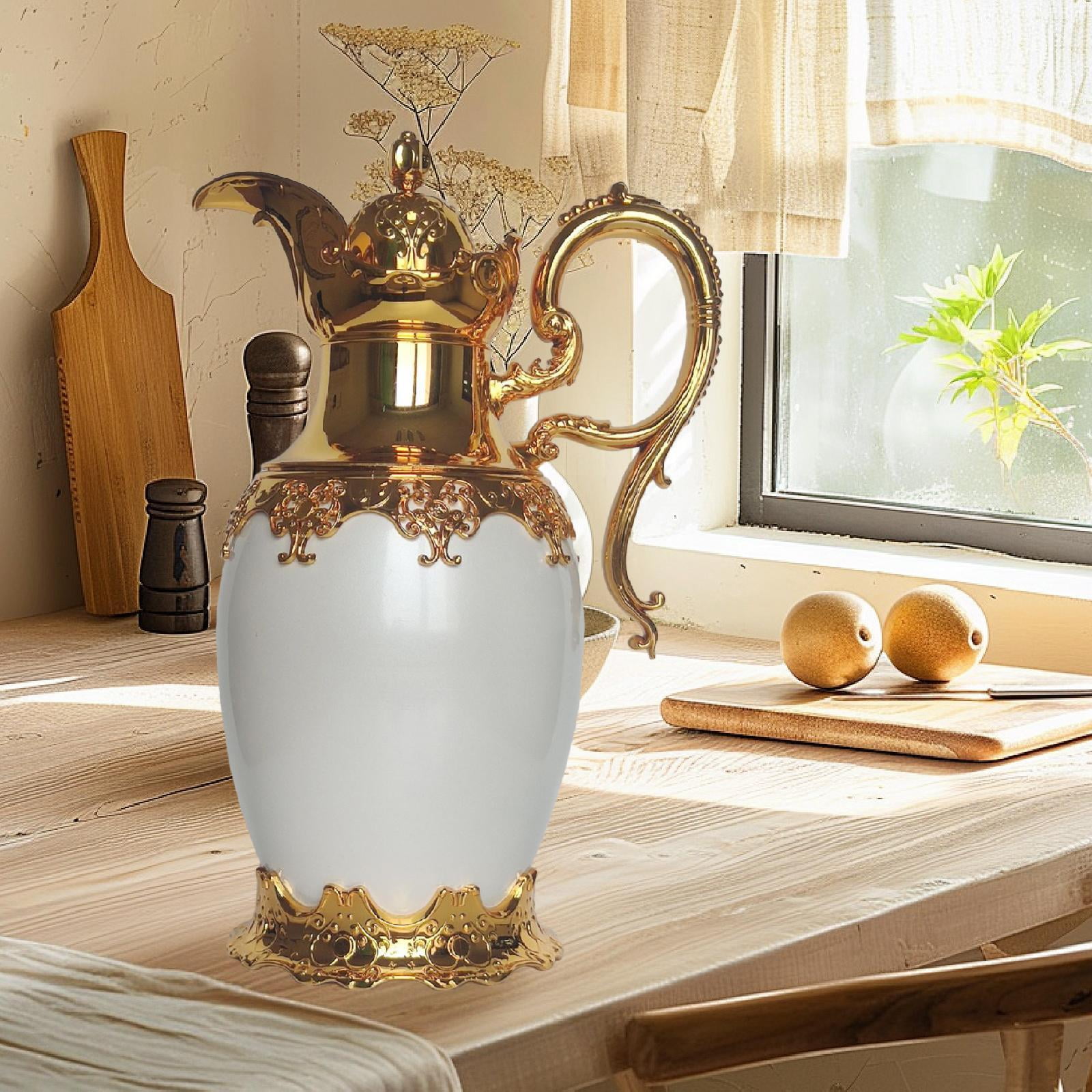 Fancyes Arabic Insulated Thermal Coffee Carafe Thermal Urn Glass Liner ...
