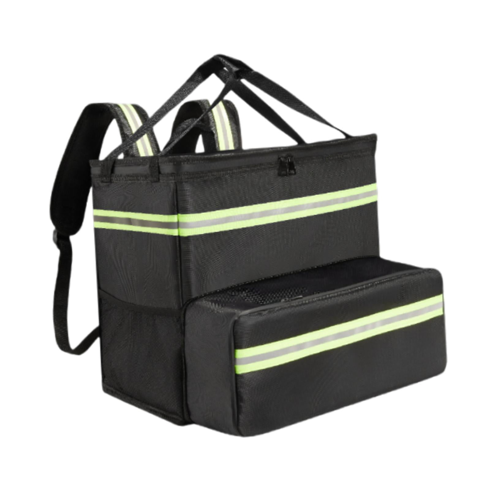 Fancyes Backpack Expandable,with Reflective Strip Thermal Sturdy Thick ...