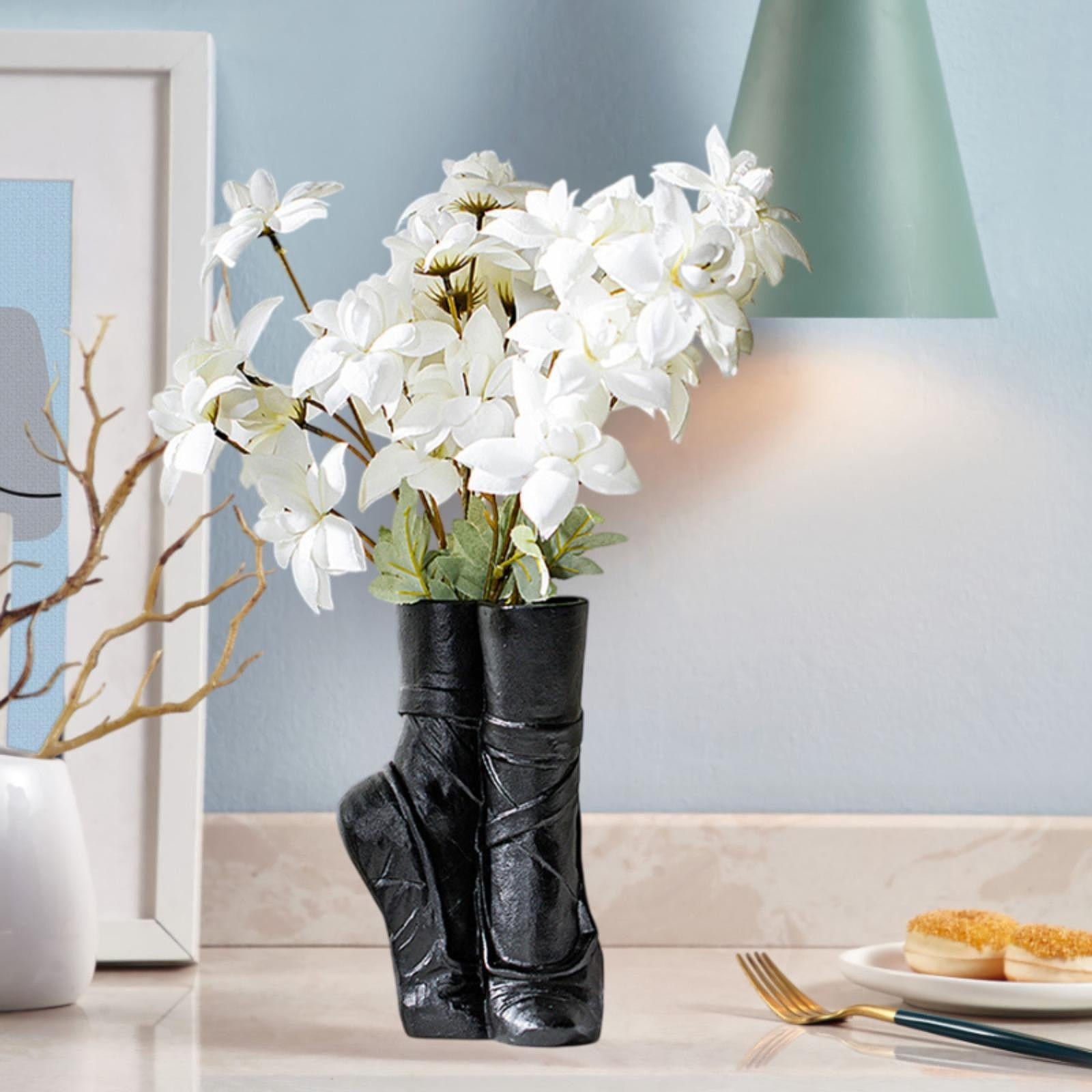 Fancyes Ballet Shoe Flower Vase Hydroponic Vase Indoor Plant Holder ...