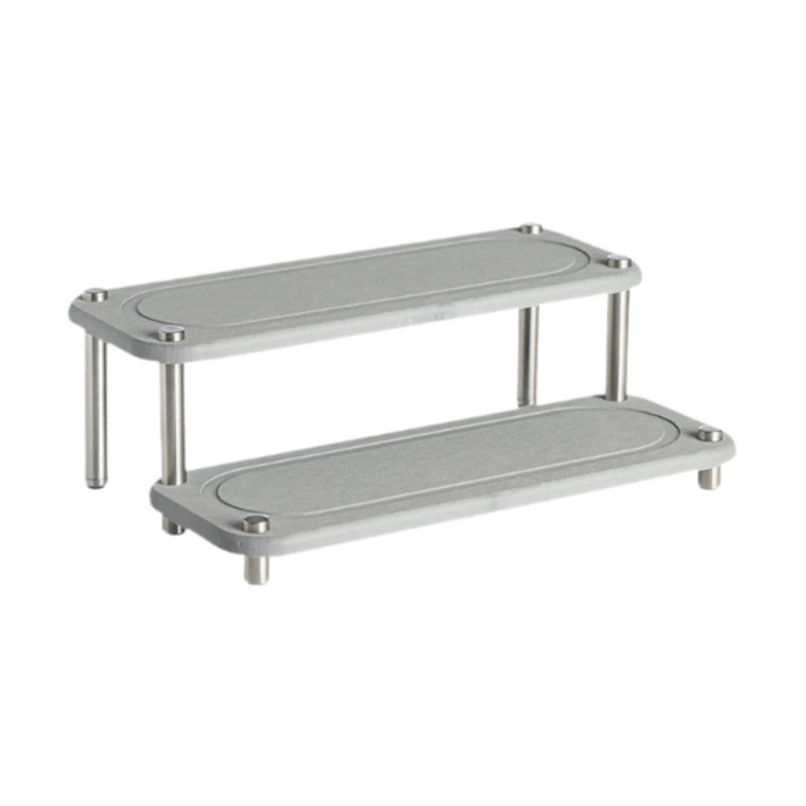 Fancyes Bathroom Sink Organizer Tidy Container 2 Tier Decorative Simple ...