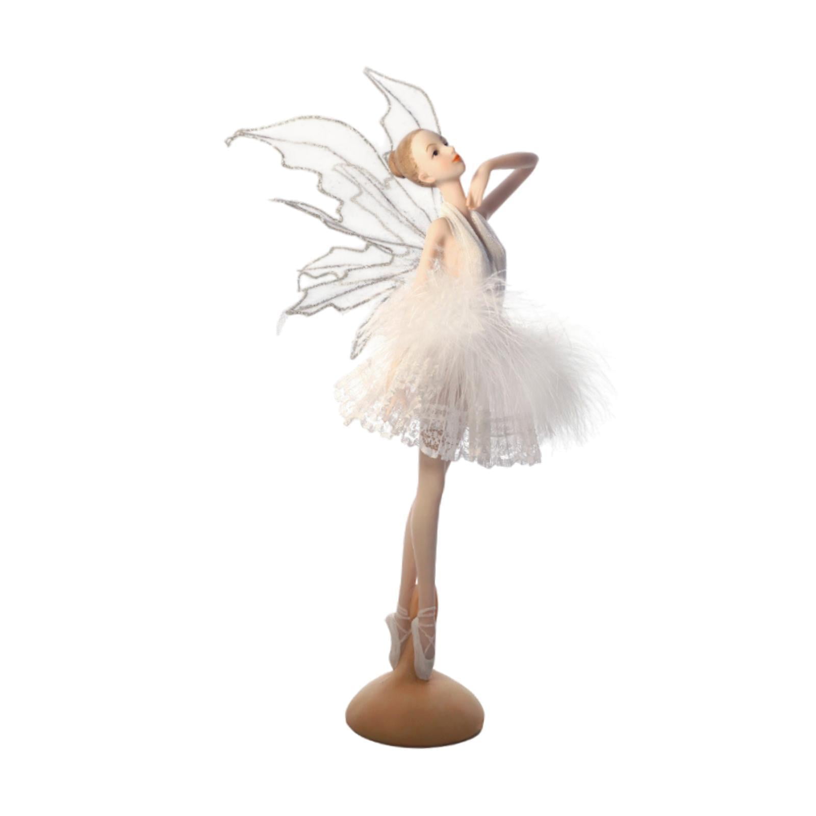 Fancyes Beautiful Dancer Statue Dance Ballerina Figurine Desk ...