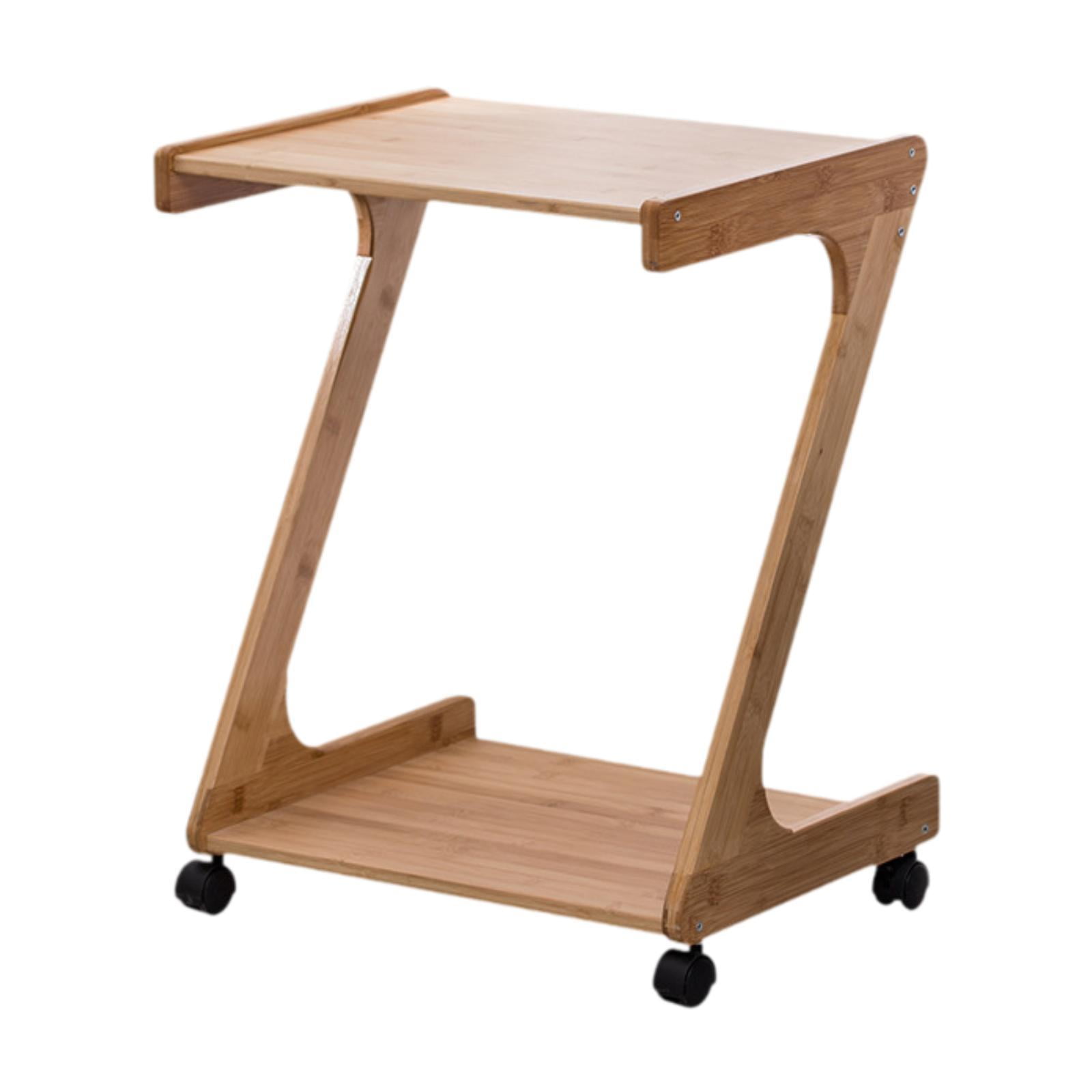 Fancyes Bedside End Table, Sofa Side Table with , Couch TV Laptop Desk ...