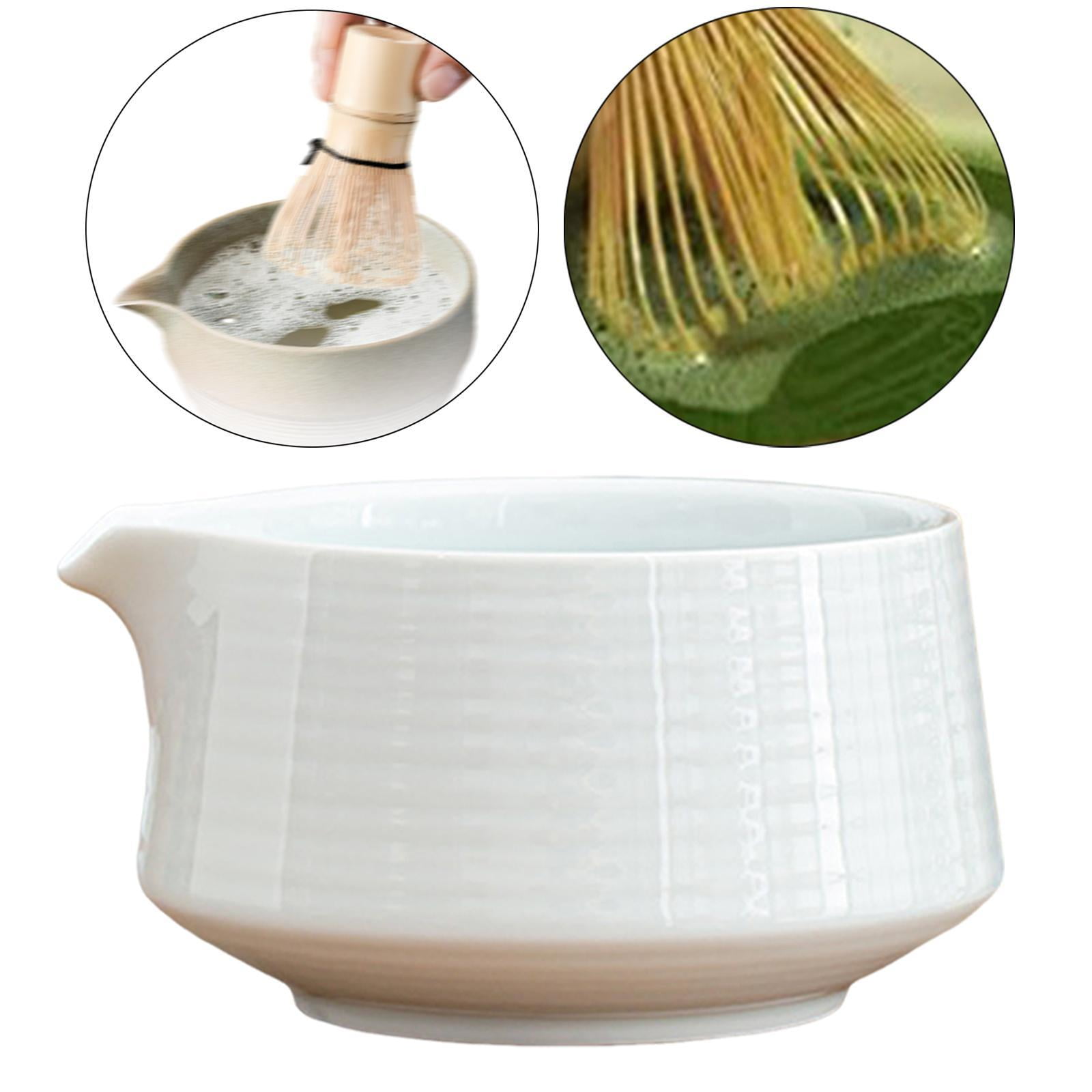 Fancyes Ceramic Matcha Bowl, Traditional Porcelain Tea Bowl ,Utensils ...