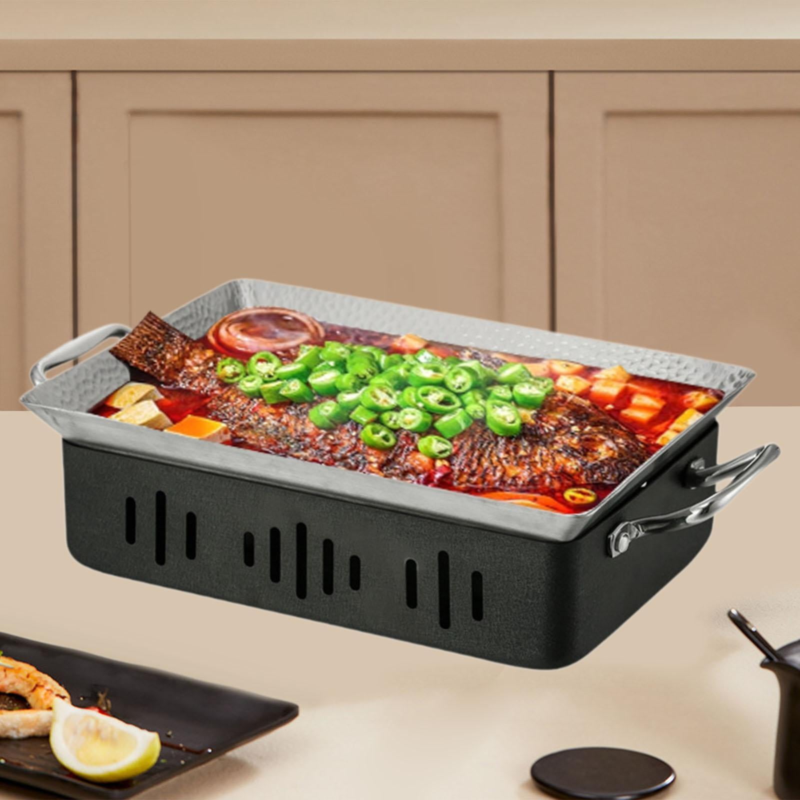 Fancyes Chafing Dish Buffet Stainless Steel Buffet Server Soup Warmer ...