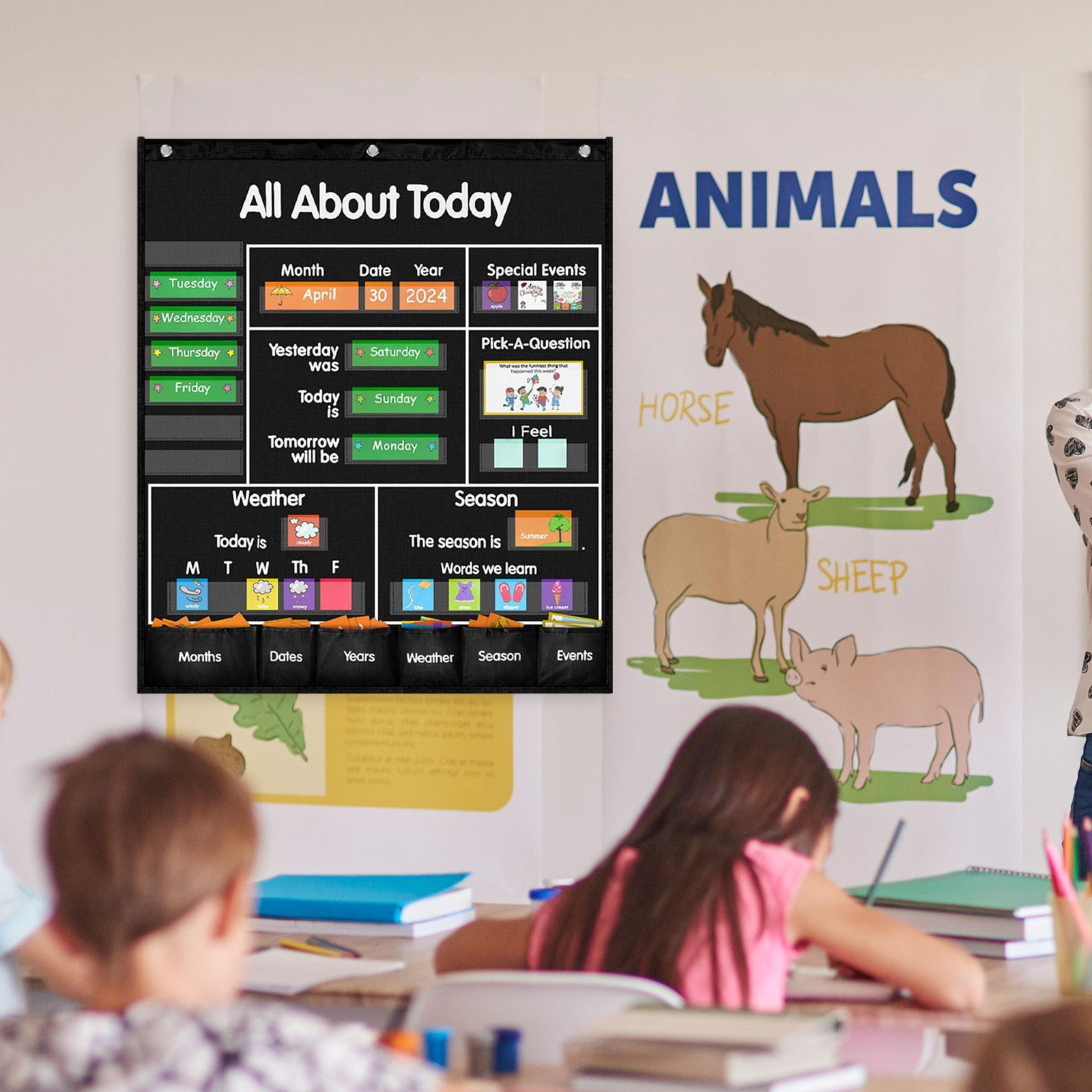 Fancyes Classroom Daily Activities Chart Center Classroom Monthly Chart ...