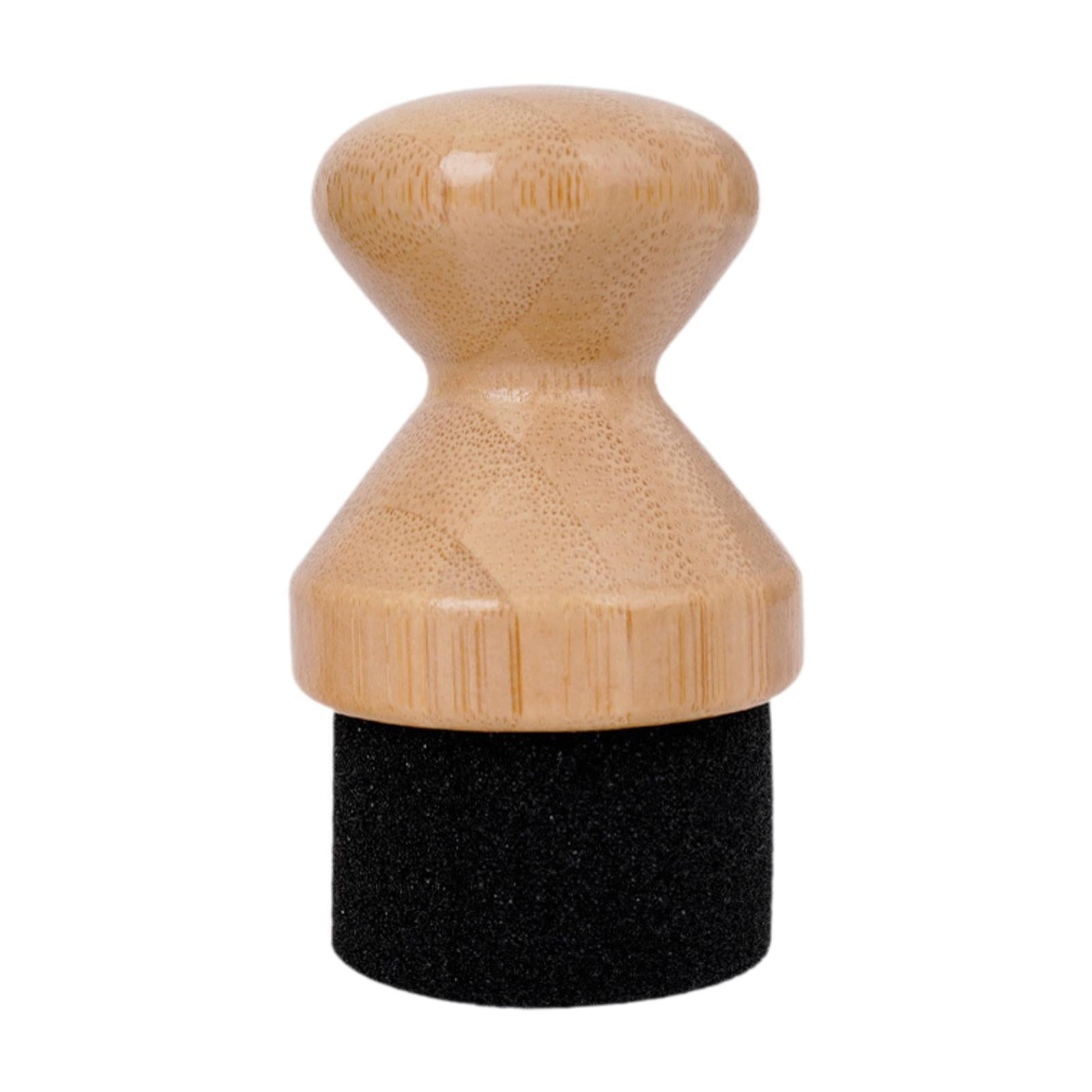 Fancyes Cutting Board Oil Apply Tool Wooden Apply Tool Round Sponge ...