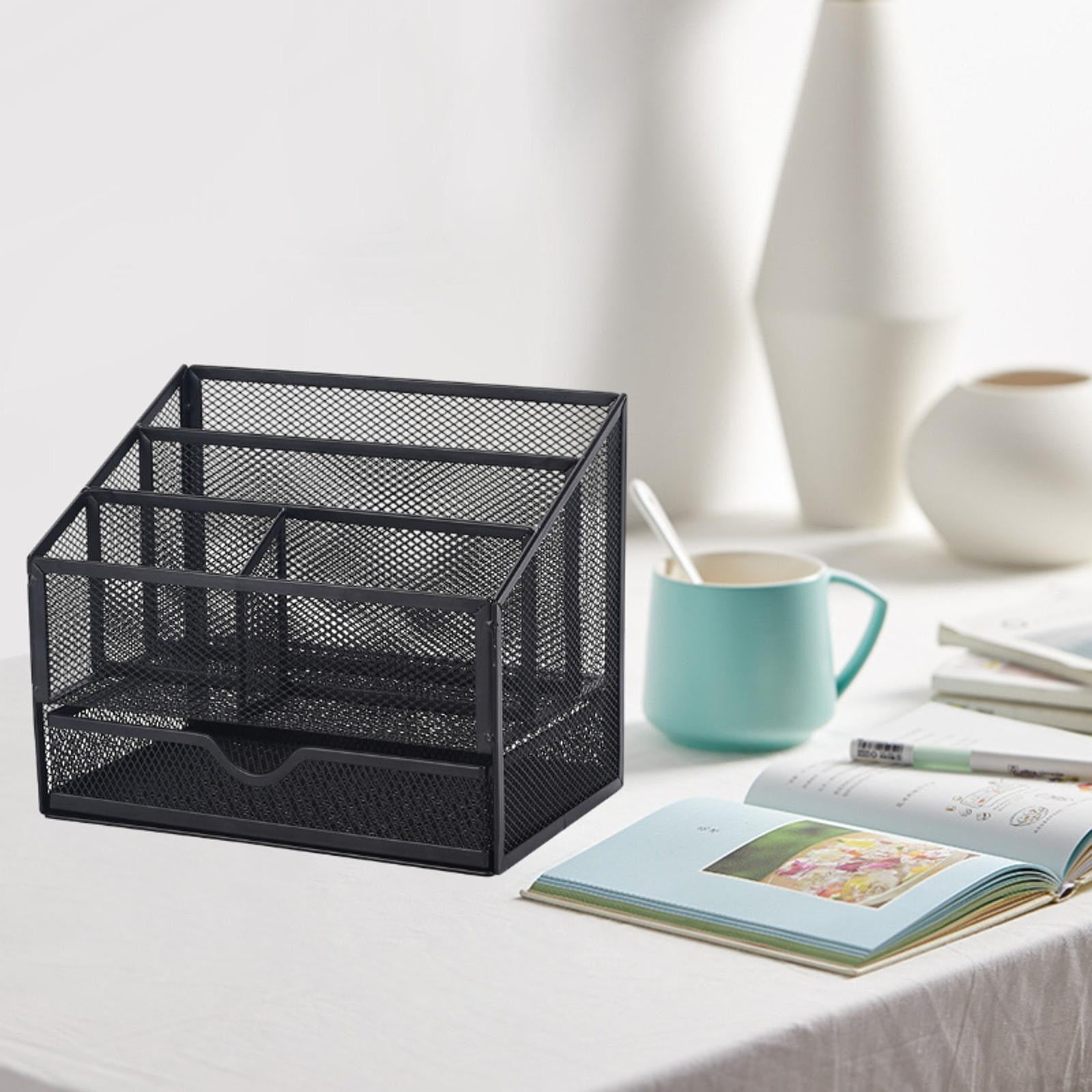 Fancyes Desk Organizer Desktop Accessory Storage Office Dormitory Pen ...