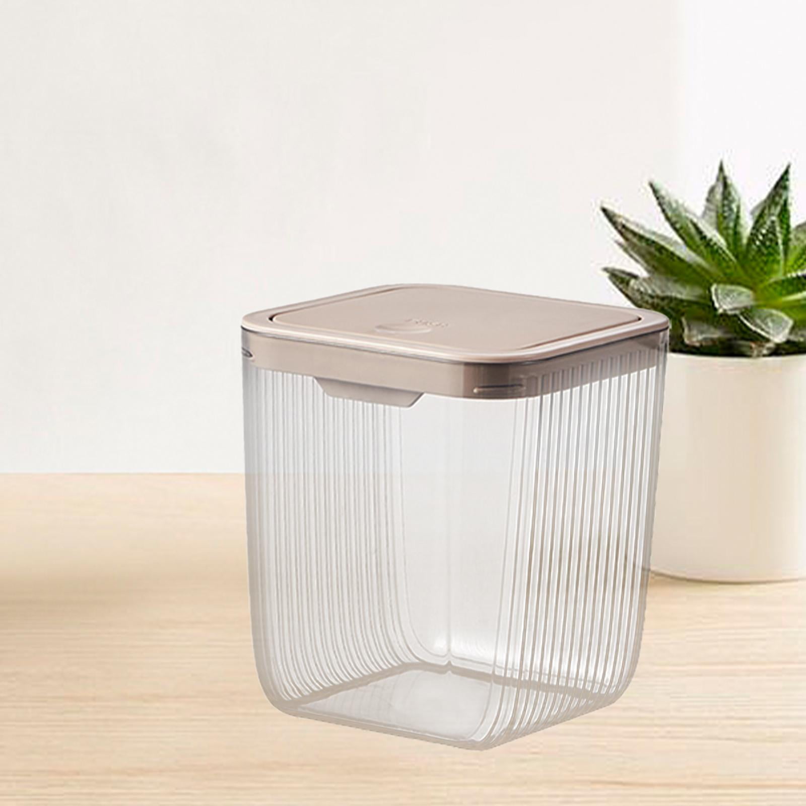 Fancyes Desktop Mini Trash Can Wastebasket Table Waste Bin Mini Waste ...