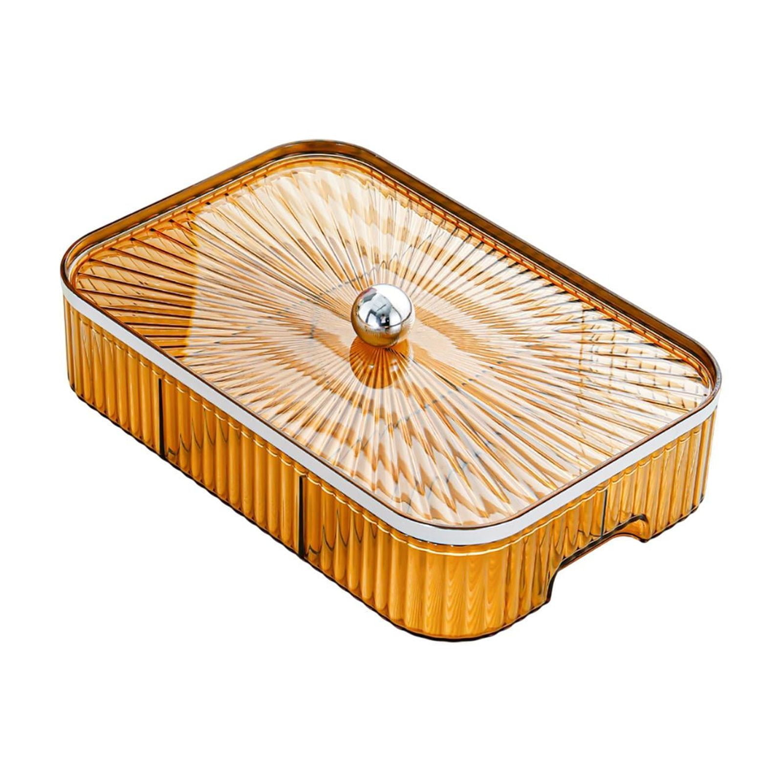 Fancyes Divided Serving Dishes 6 Compartments,Appetizer Tray,Serving ...