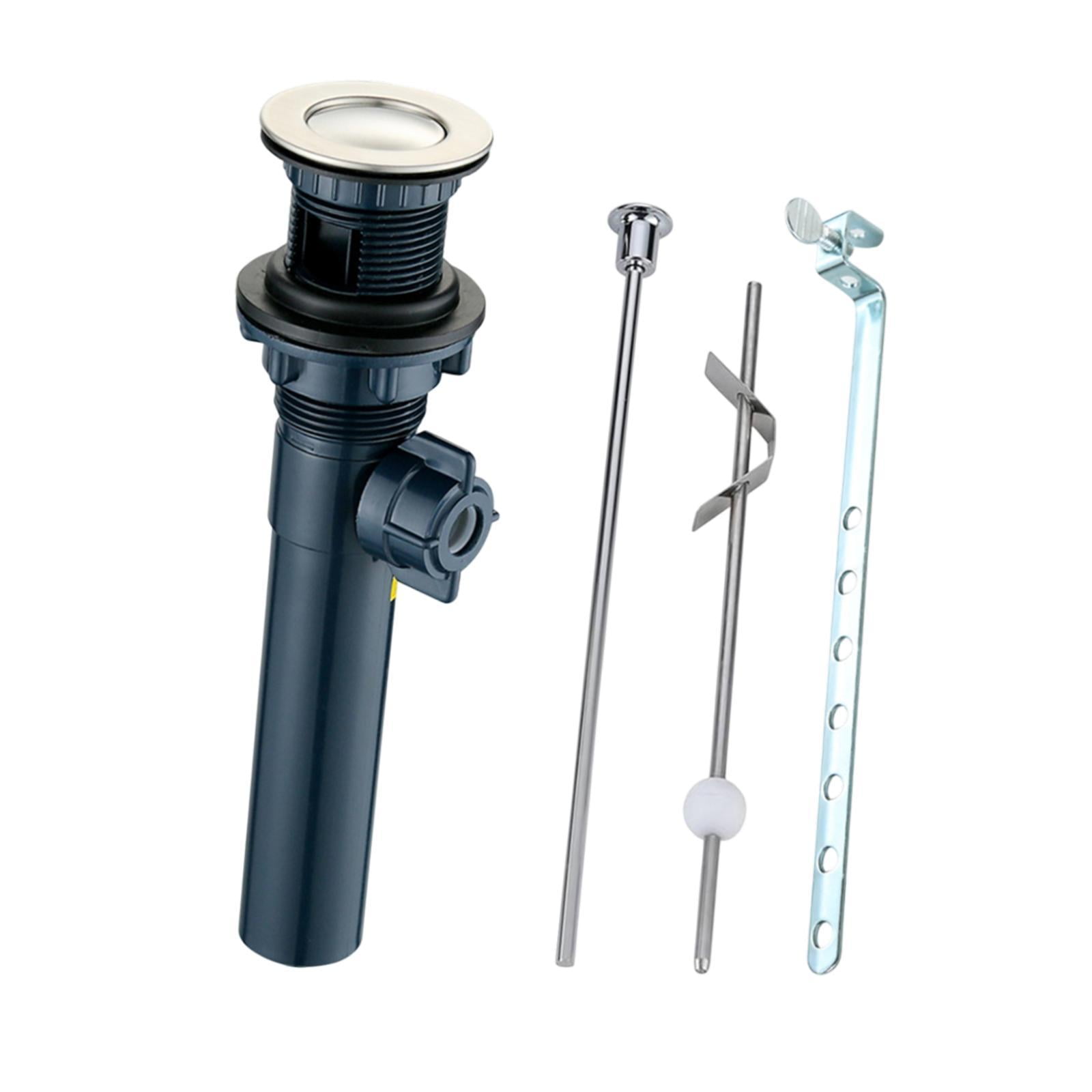 Fancyes Drain Stopper Assembly and Overflow Easy to Operate Sink Drain ...