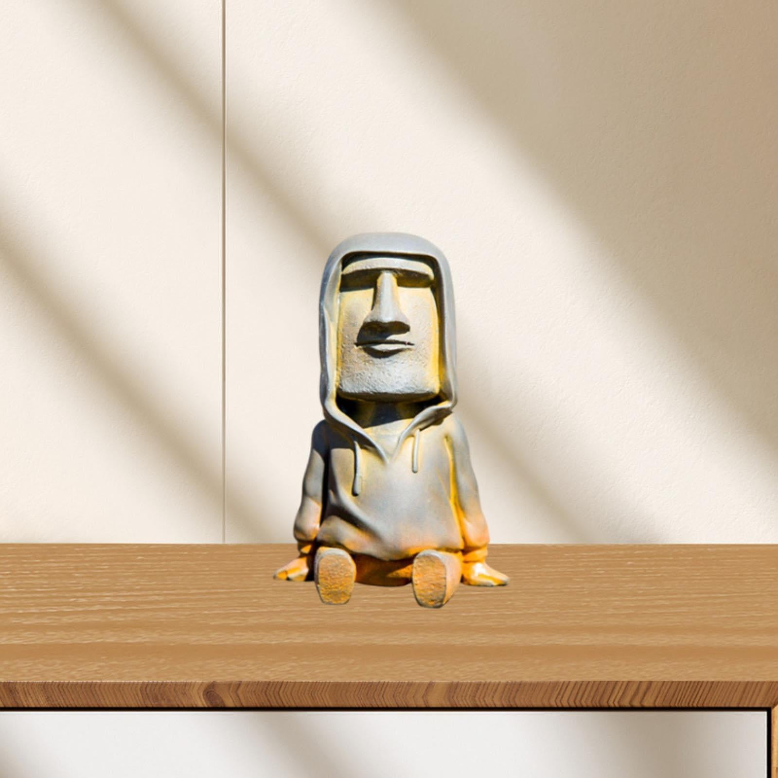 Fancyes Easter Statue Ornament for Home Decor Metal Figurine Sculpture ...