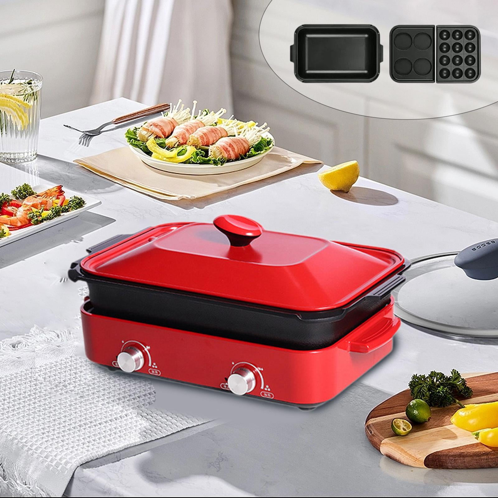 Fancyes Electric Hot Pot Slow Cooker Adjustable Temperature Electric ...