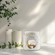 Wicca Witchcraft Ceramic Black Cauldron Essential Oil Burner, Tealight ...