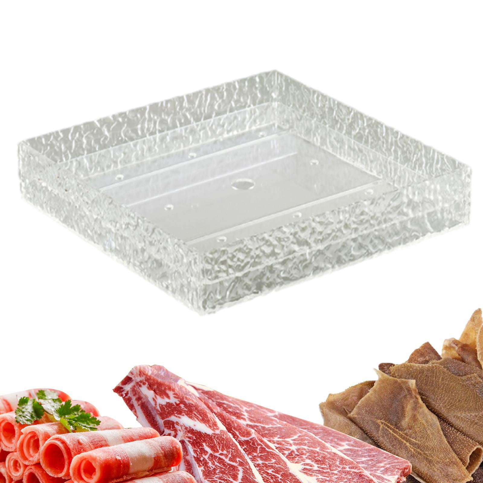 Fancyes Food Buffet Server Platter Sashimi Tray Serving Dish, Acrylic ...