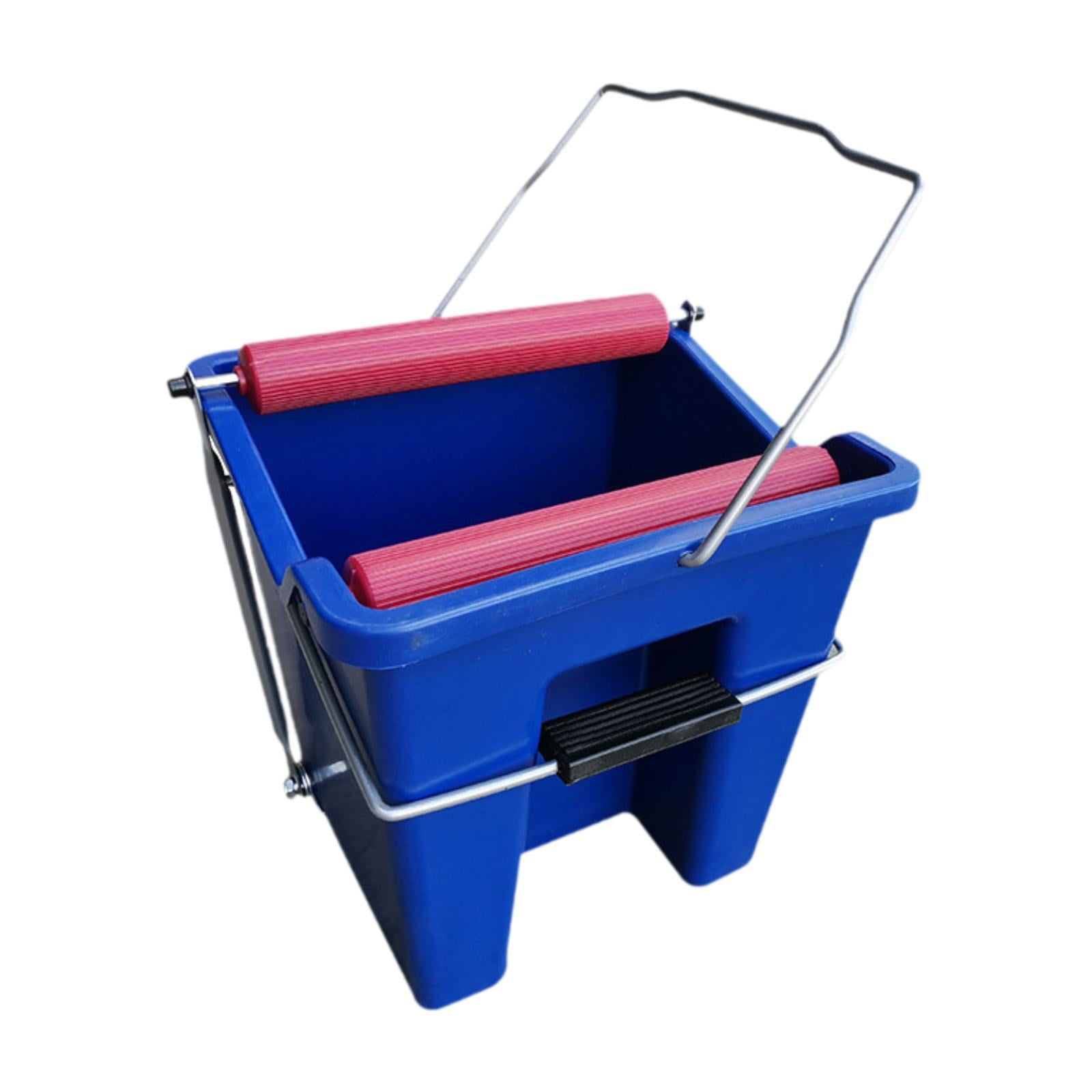 Fancyes Foot Pedal Mop Bucket Easy to Use with Handle for Cleaning Mop ...