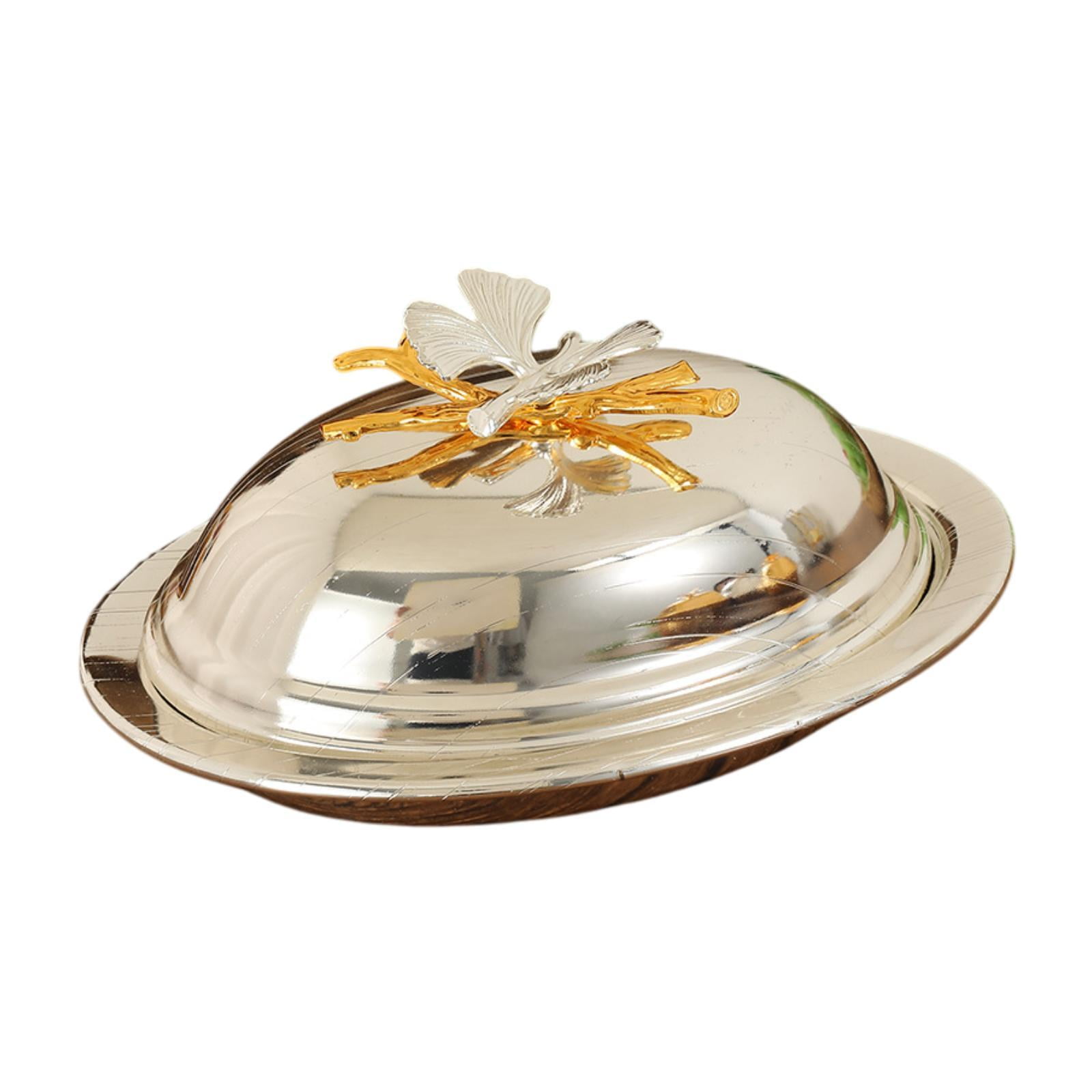 Fancyes Fruit Tray Snack Plate European Food Container Versatile Butter ...