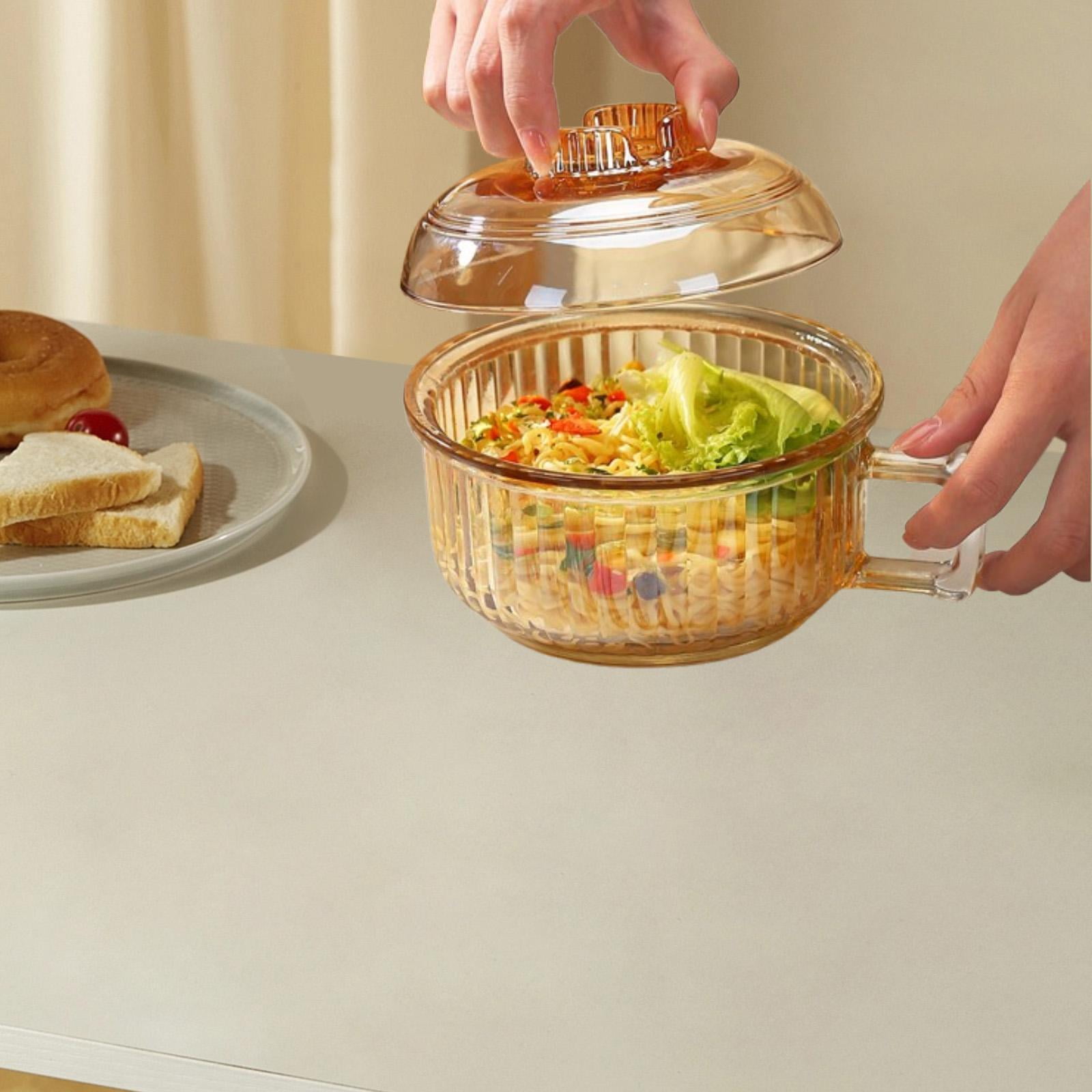 Fancyes Glass Noodles Bowls Porridge Bowl Dorm Stew Bowl Office Home ...