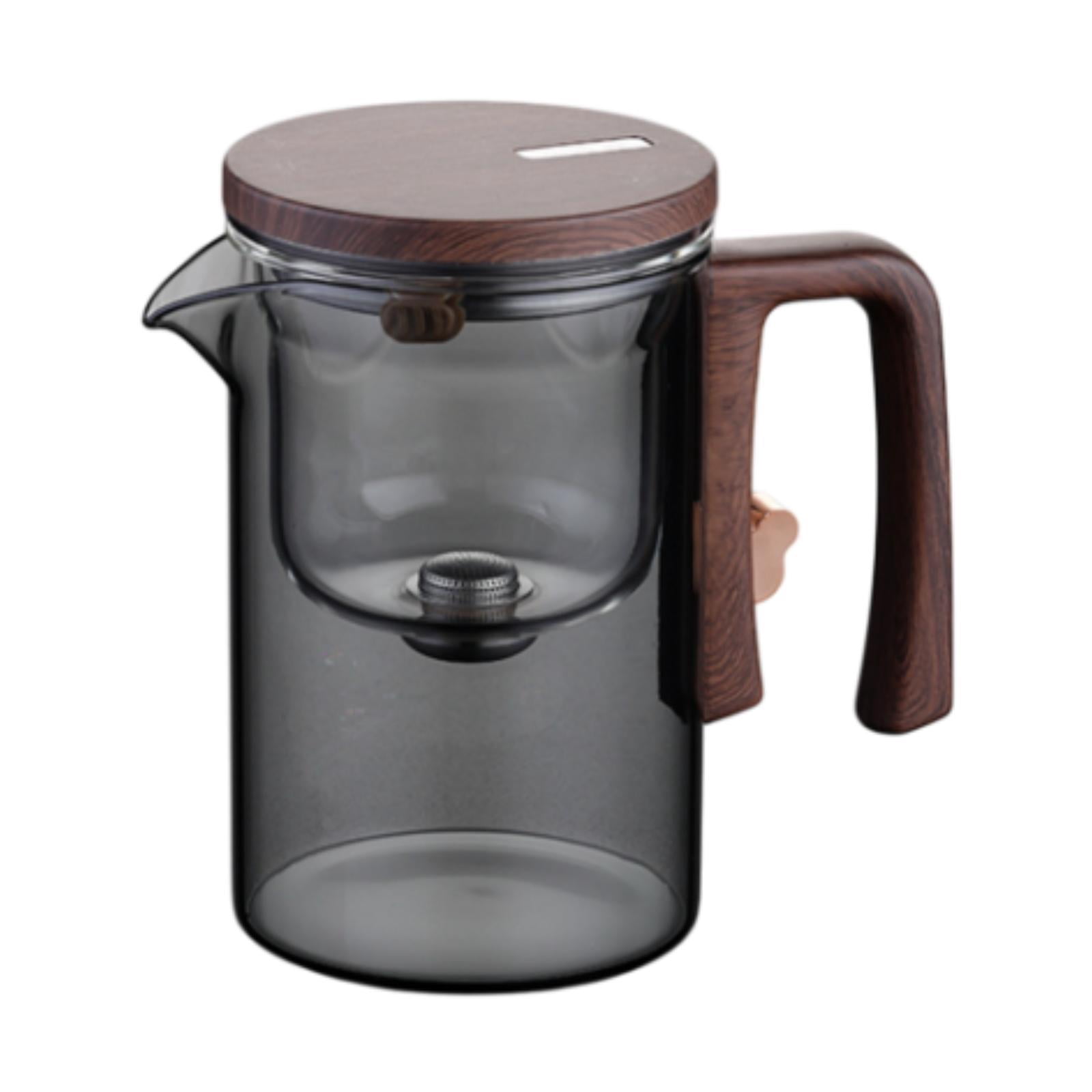 Fancyes Glass Tea Pot Blooming Flower Tea with Removable Infuser Loose ...