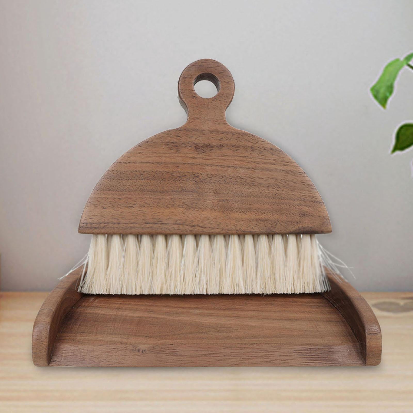 Fancyes Hand Broom and Dustpan Set Desktop Broom and Dust Pan Versatile ...