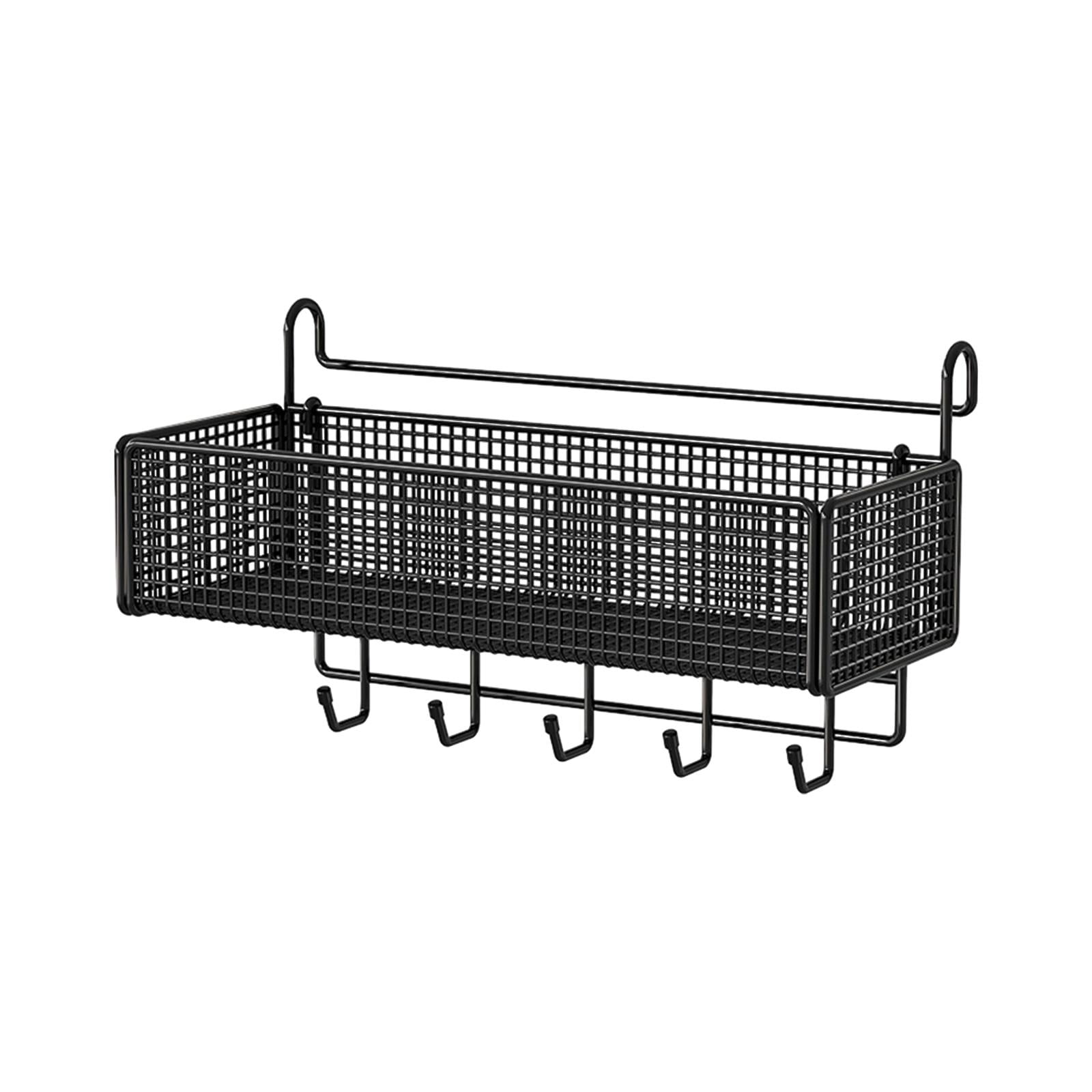 Fancyes Hanging Basket Wire Mesh Storage Basket Lightweight Desktop ...