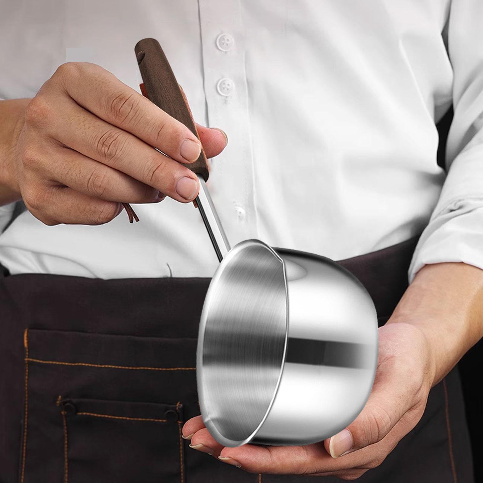 Fancyes Hot Oil Pan Pancake Pot Nonstick Practical Comfortable Handle ...