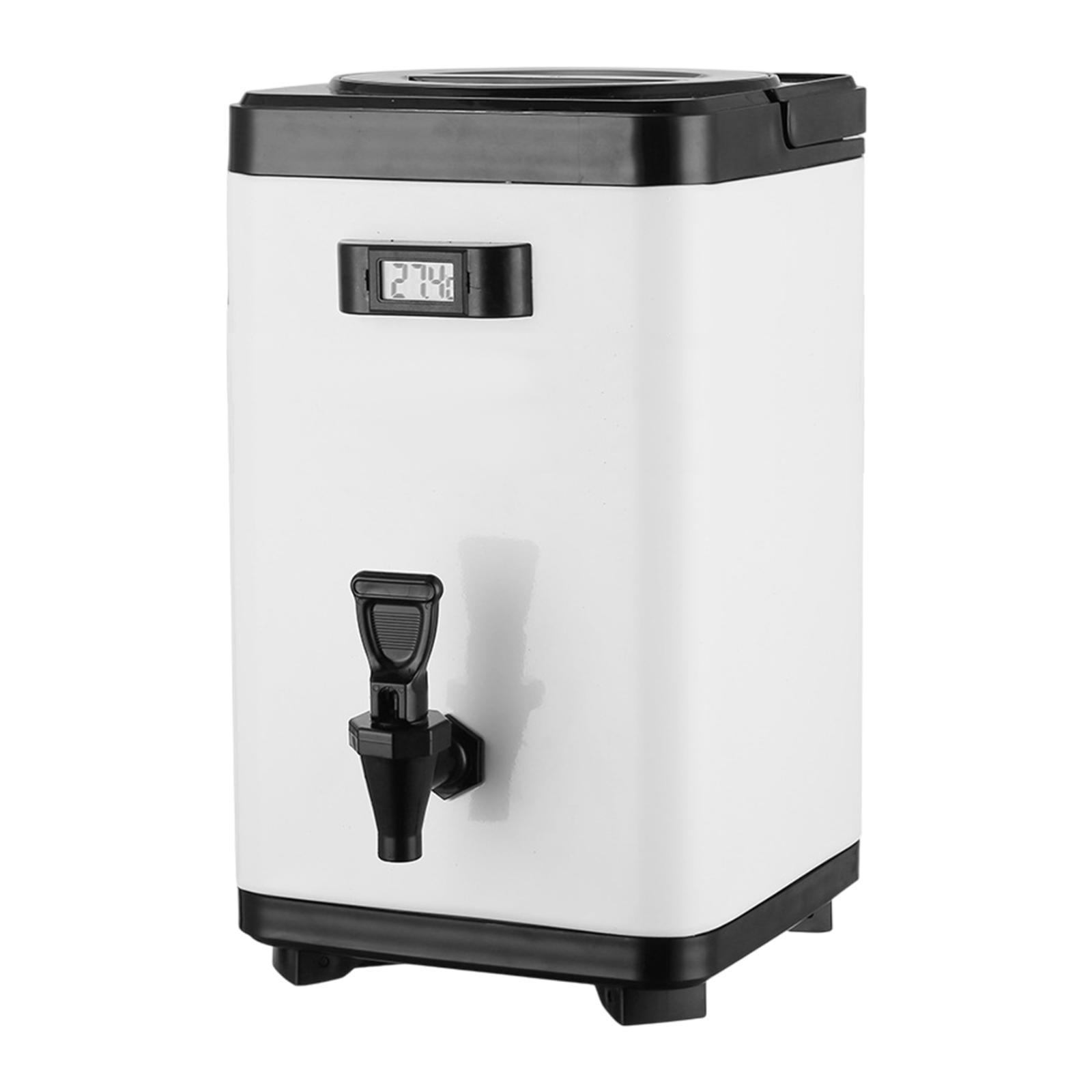 Fancyes Hot and Cold Beverage Dispenser Double Layer Milk Pail for Soup ...