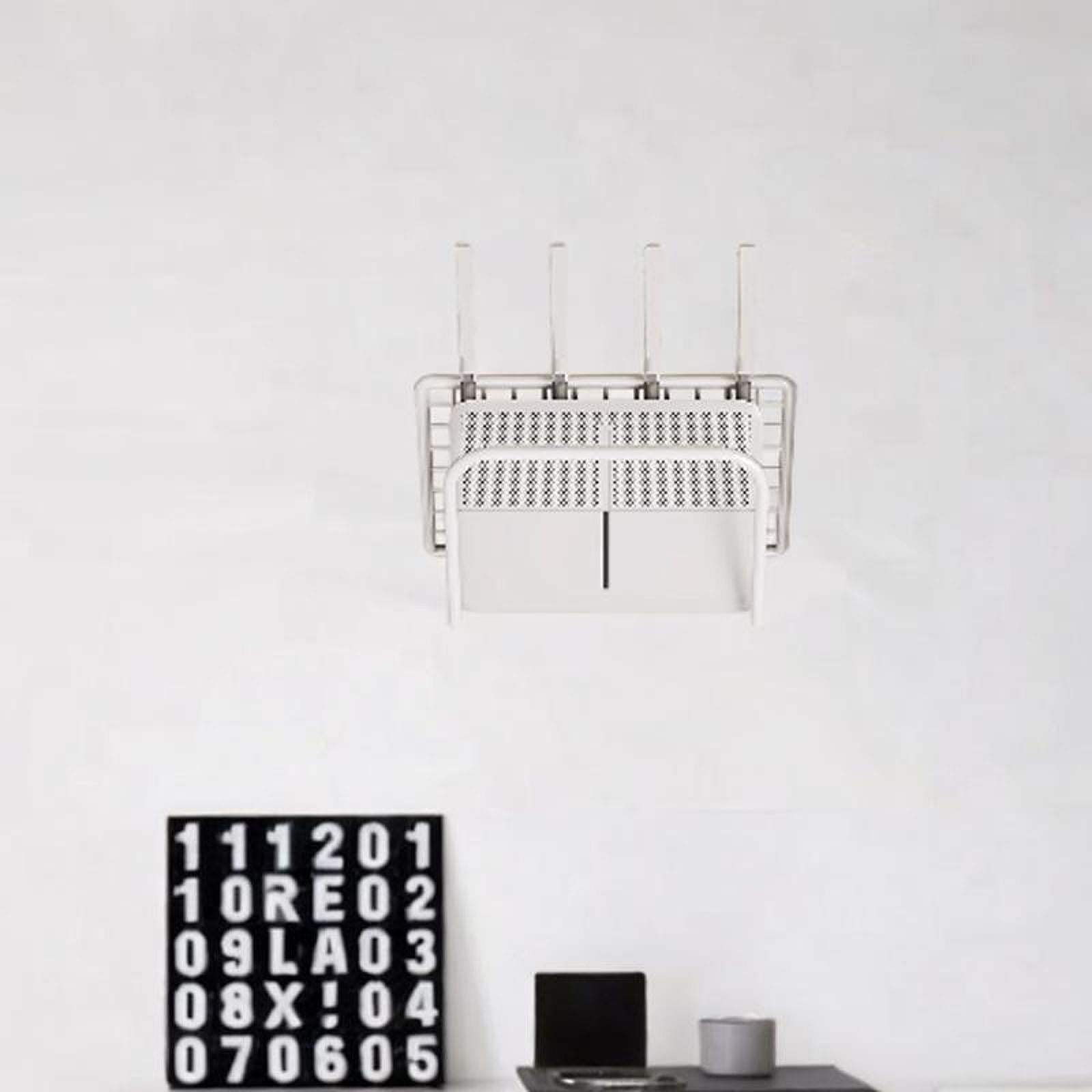 Fancyes Iron Wall Mount Router Rack Router Organizer Easy to Install ...