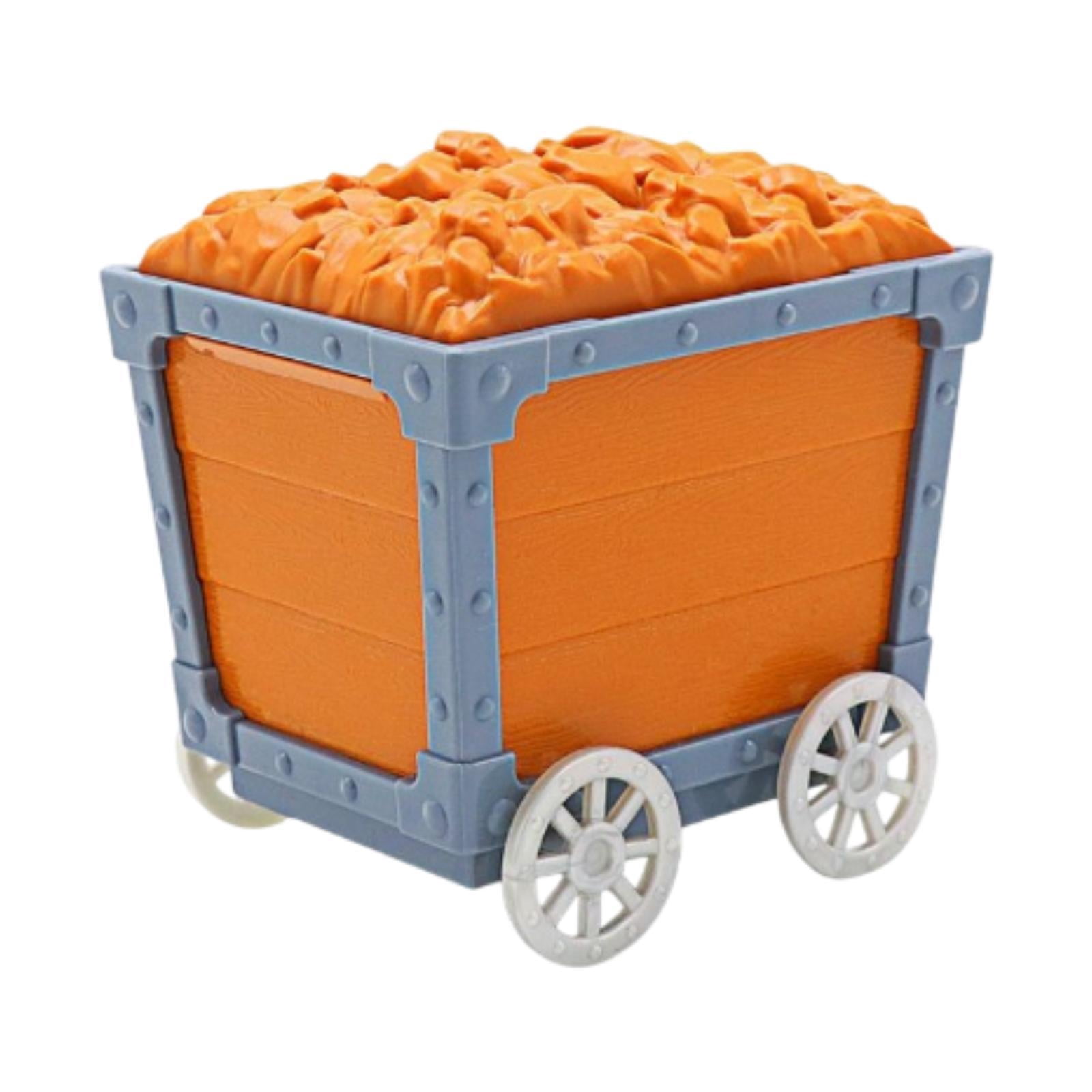 Fancyes Mine Cart Ornament Mine Cart Toy Centerpiece Birthday Gift ...