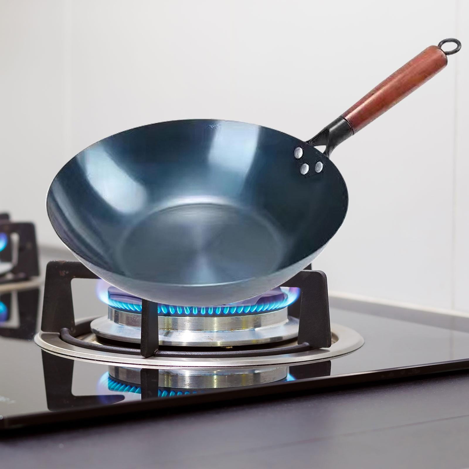 Fancyes Nonstick Wok Wok Pan Cooking Pot Sauce Pan with Handle Omelette ...