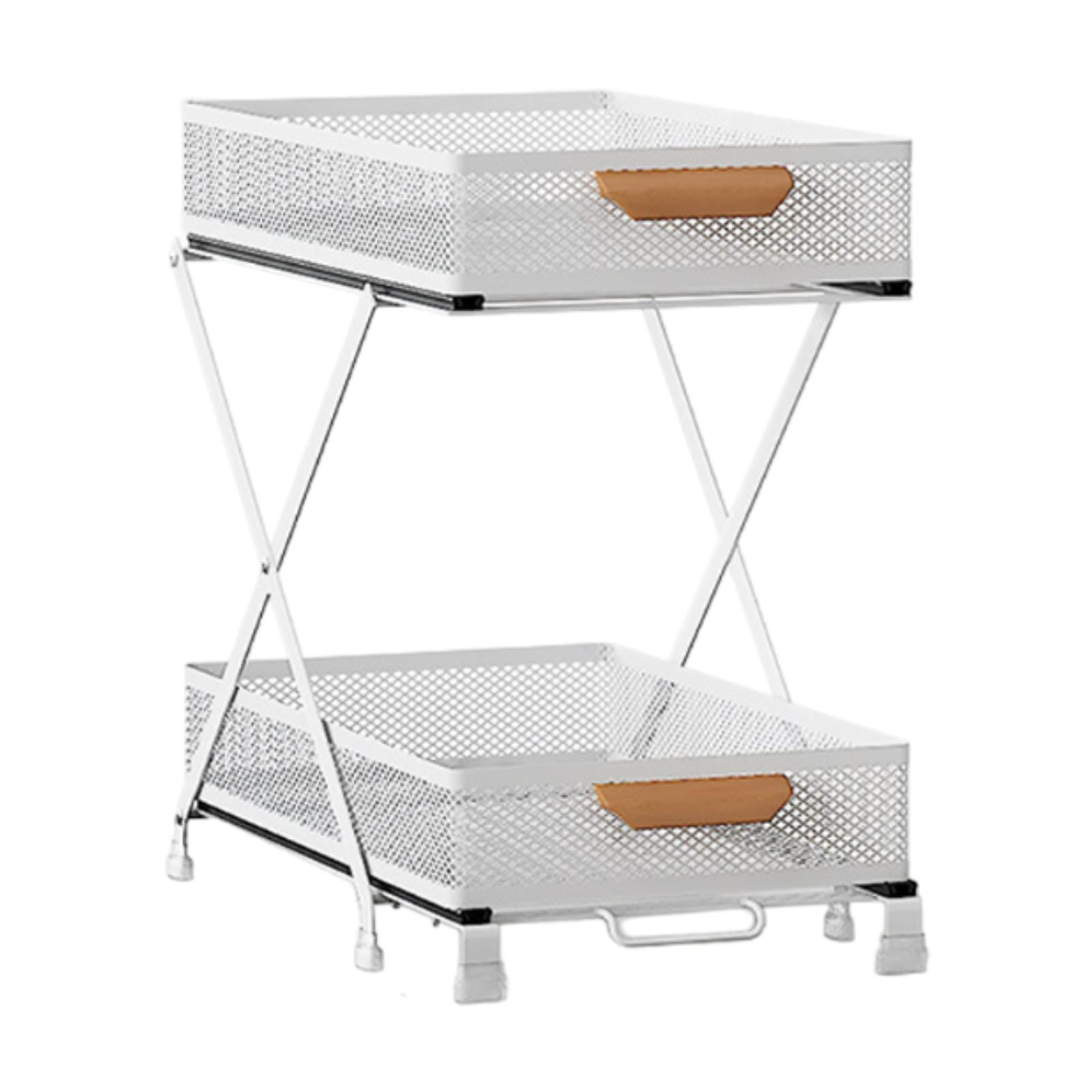 Fancyes Pull Out Cabinet Organizer Pantry Storage Shelf Sturdy Pull Out ...