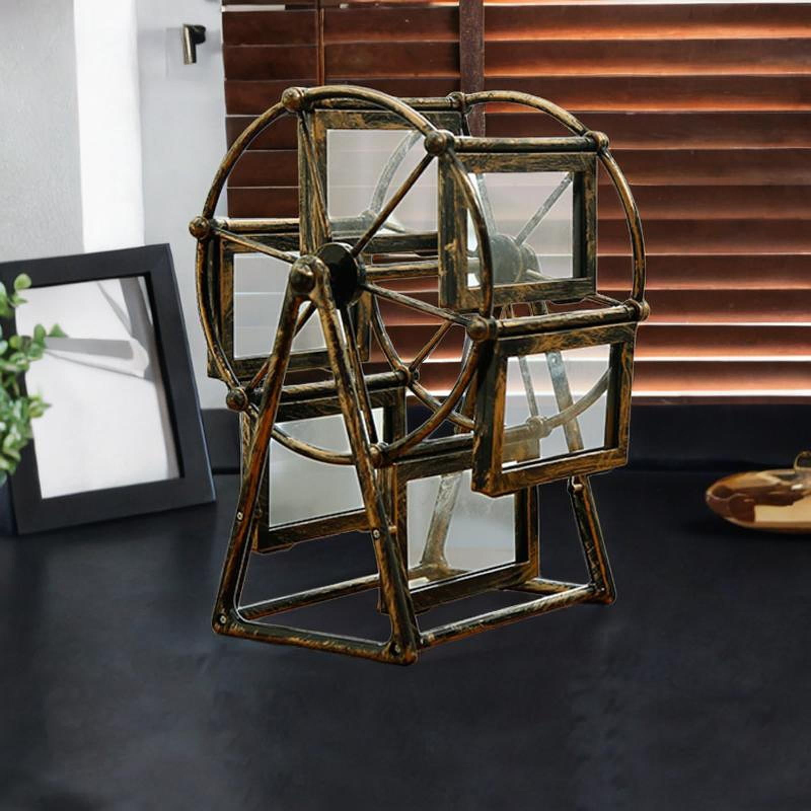 Fancyes Retro Rotating Photo Frame Home Desktop Bedroom Dorm Display 6 ...