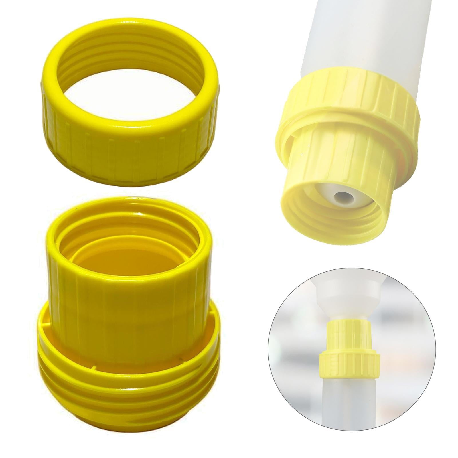 Fancyes Sauce Dispenser Upper and Lower Fastening Rings Replace Sturdy ...