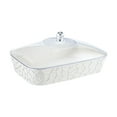 Fancyes Serving Tray Food Storage Container Multifunctional Snacks Tray ...