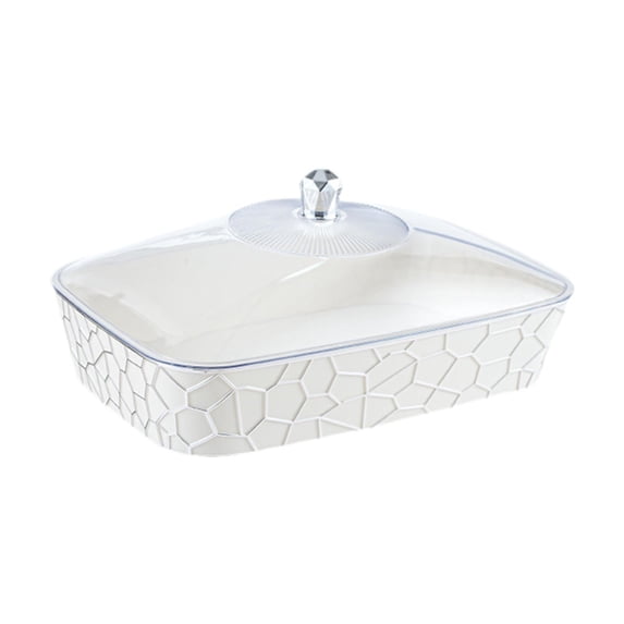 Fancyes Serving Tray Food Storage Container Multifunctional Snacks Tray ...