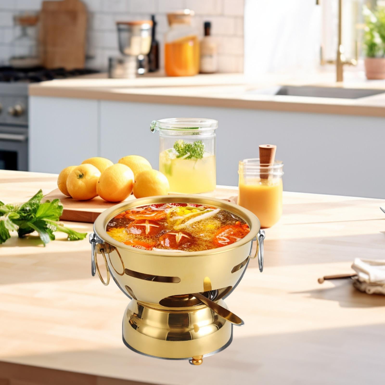 Fancyes Shabu Hot Pot Single Person Hotpot Portable Stockpot for ...
