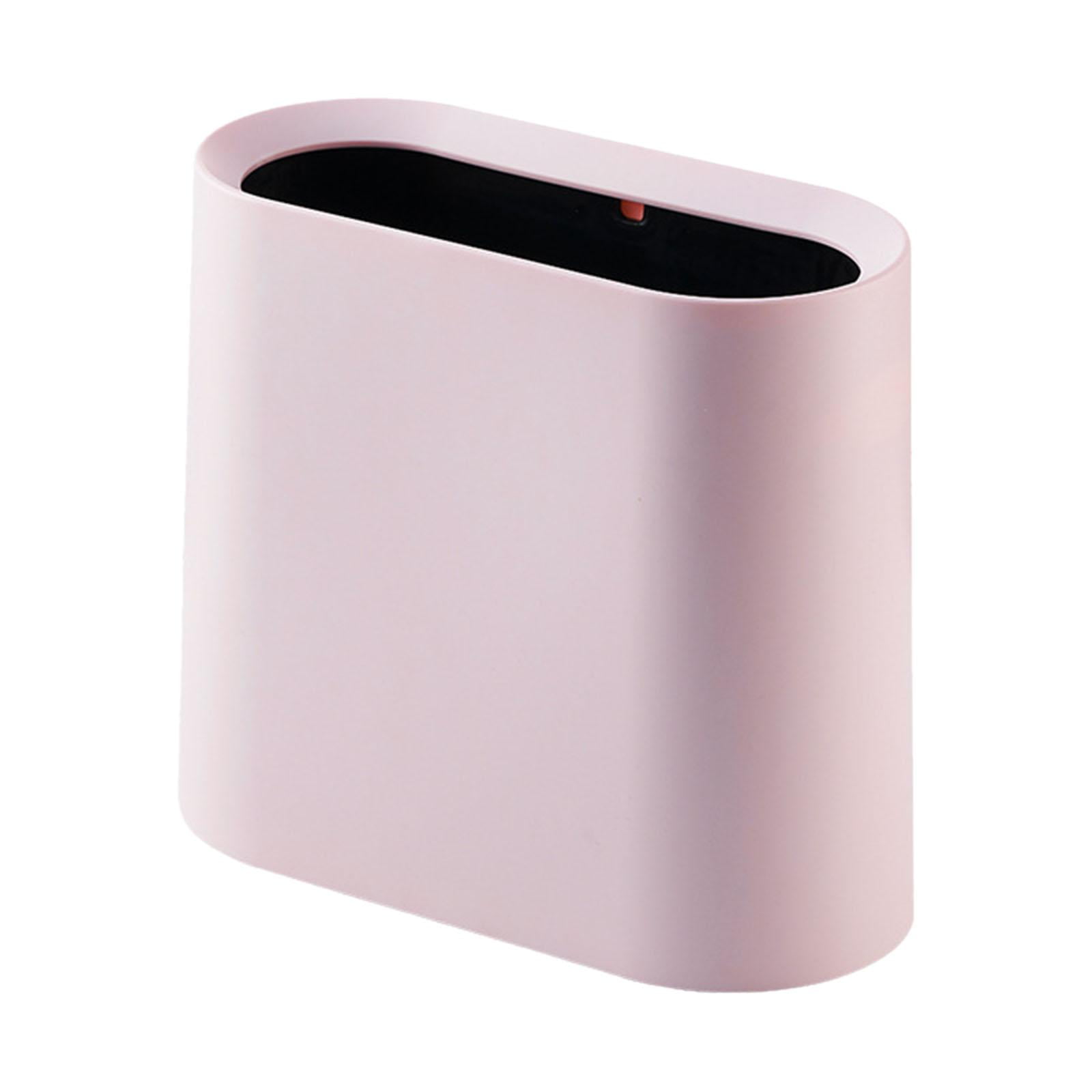 Fancyes Slim Trash Can Dustbin Garbage Can Rubbish Bin Waste Basket ...