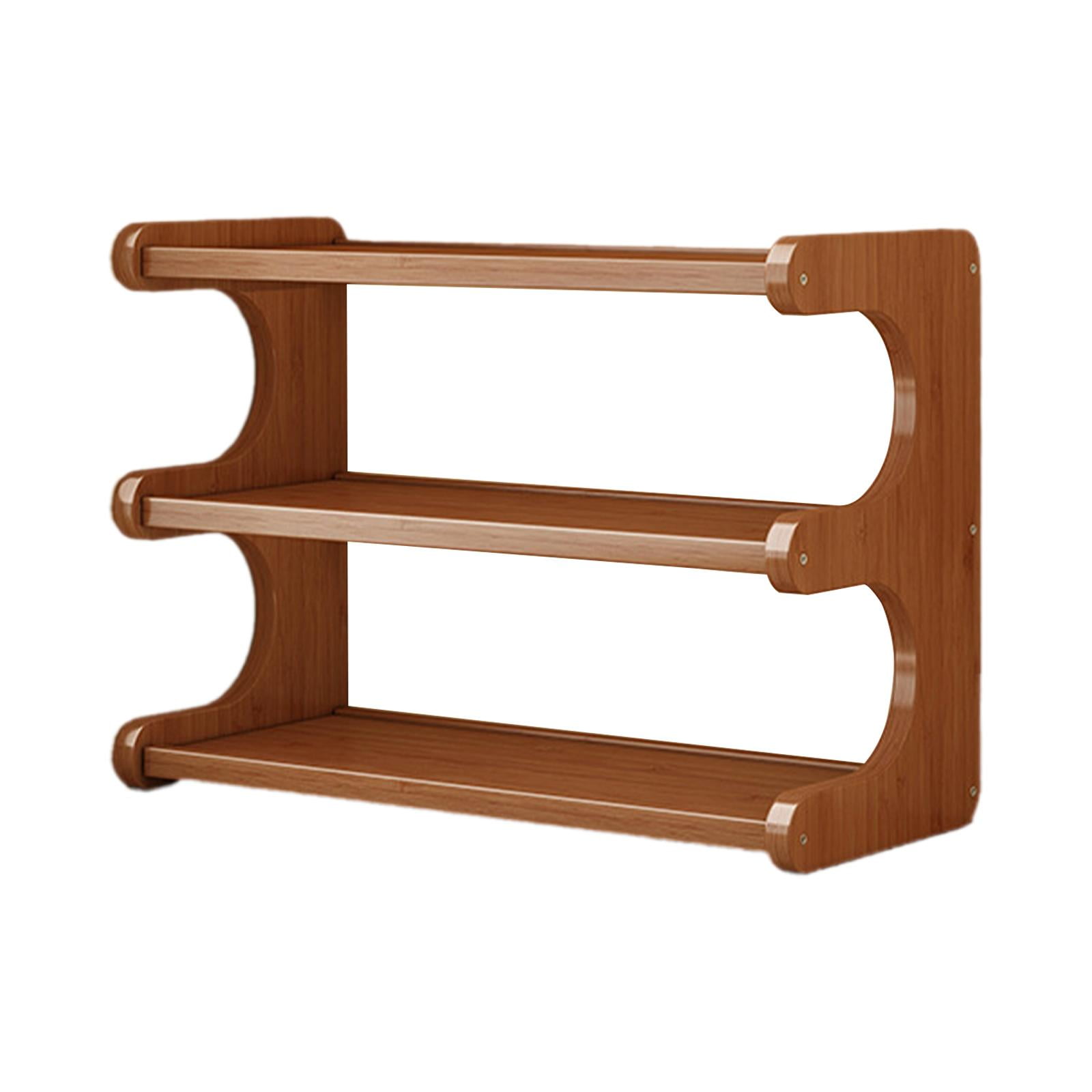 Fancyes Storage Rack Desk Bookshelf Coffee Mug Rack Standing Desk Shelf ...