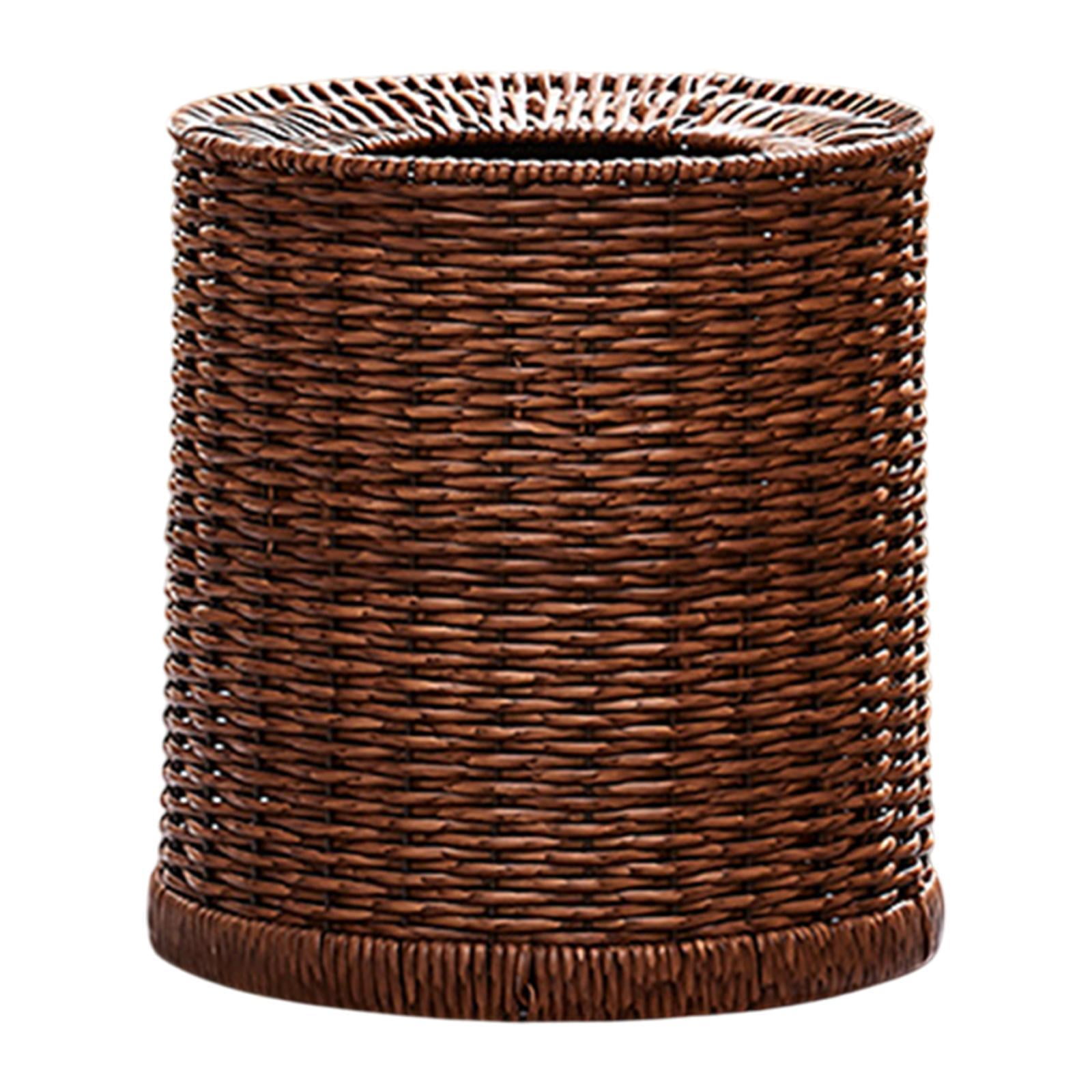 Fancyes Trash Can Garbage Can Tear Decorative Basket of Multipurpose ...