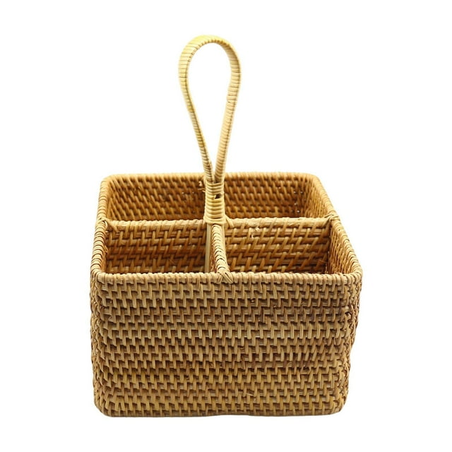 Fancyes Utensil Holder Condiment Organizer Container Basket with 4 ...