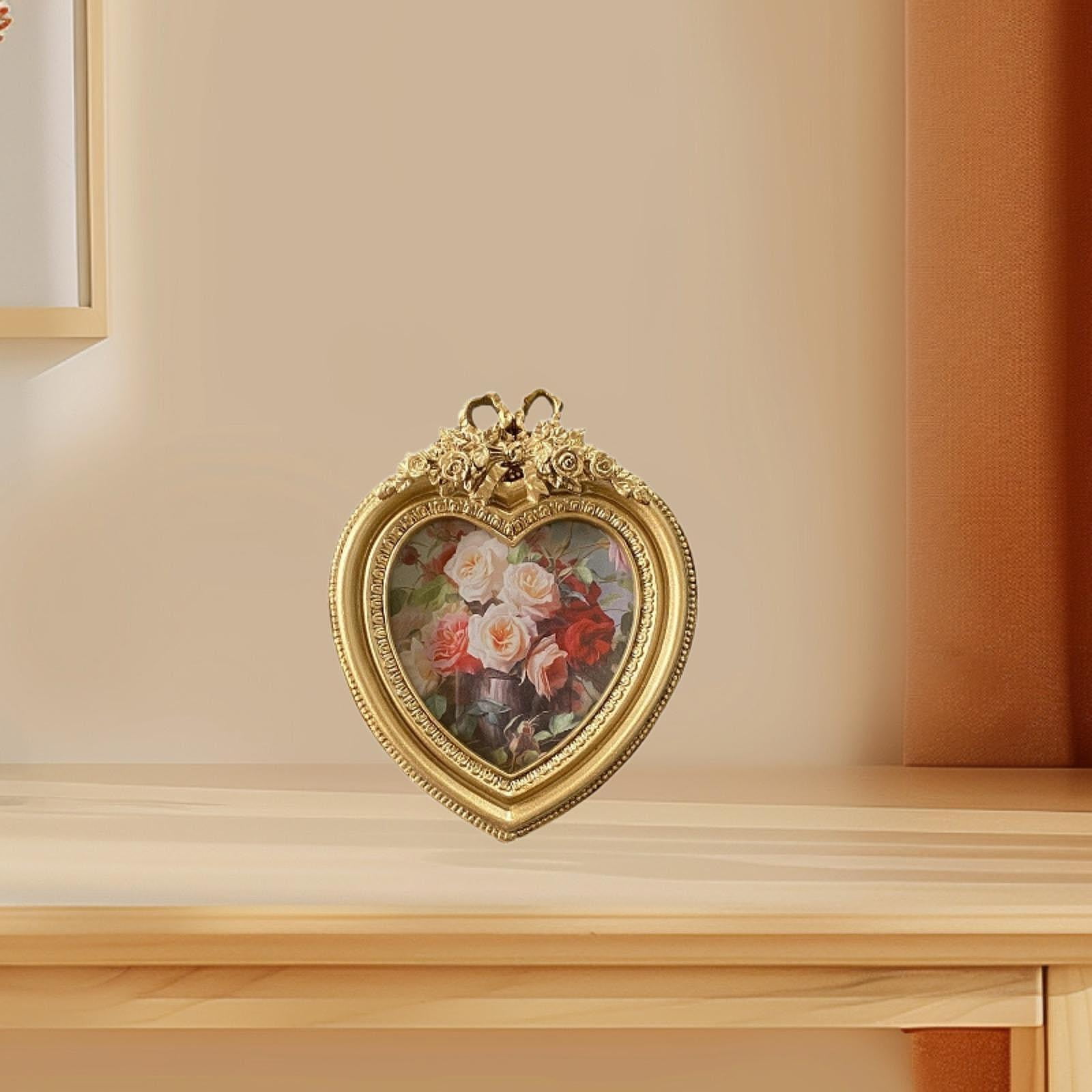Fancyes Vintage Design Picture Frame Tabletop Wall Hanging Antique ...