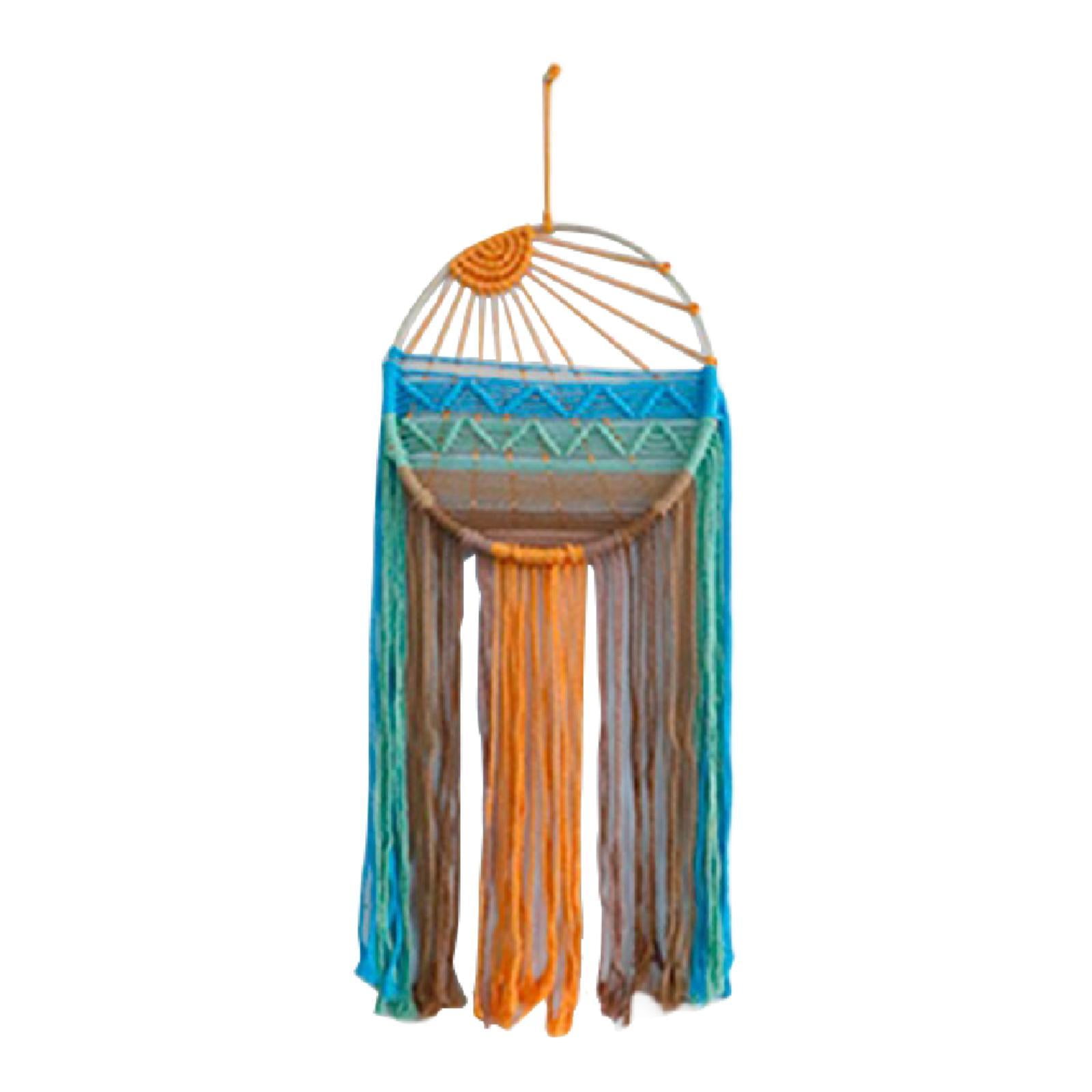 Fancyes Wall Hanging Tapestry Boho Macrame Tapestry Rustic Beautiful ...